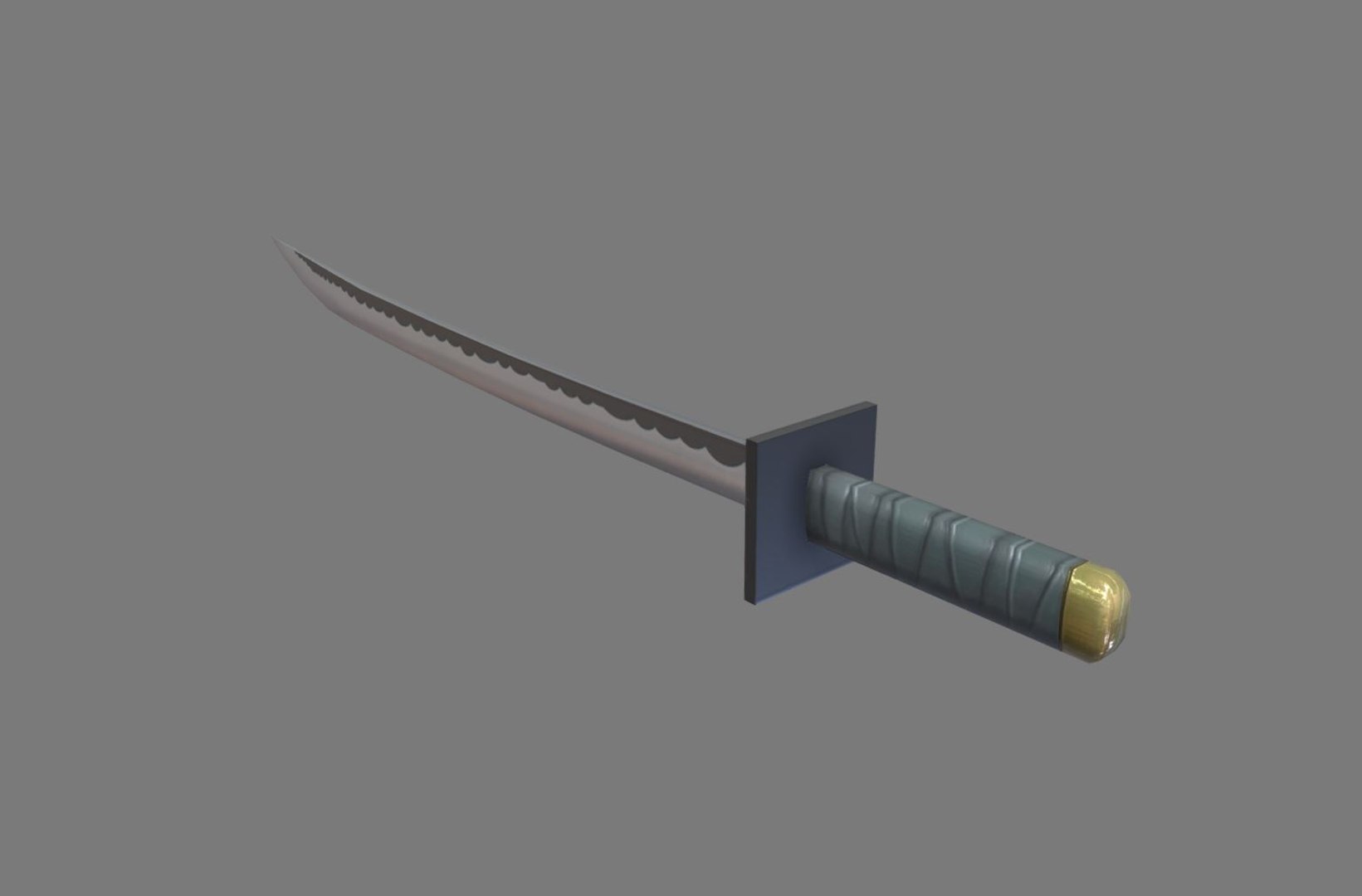 3D Katana Japanese Sword Model - TurboSquid 1342265