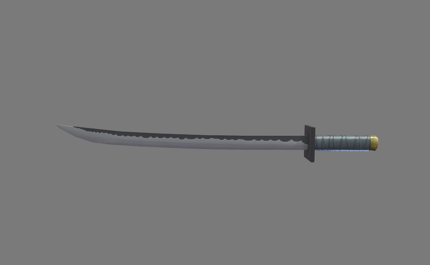 3D Katana Japanese Sword Model - TurboSquid 1342265