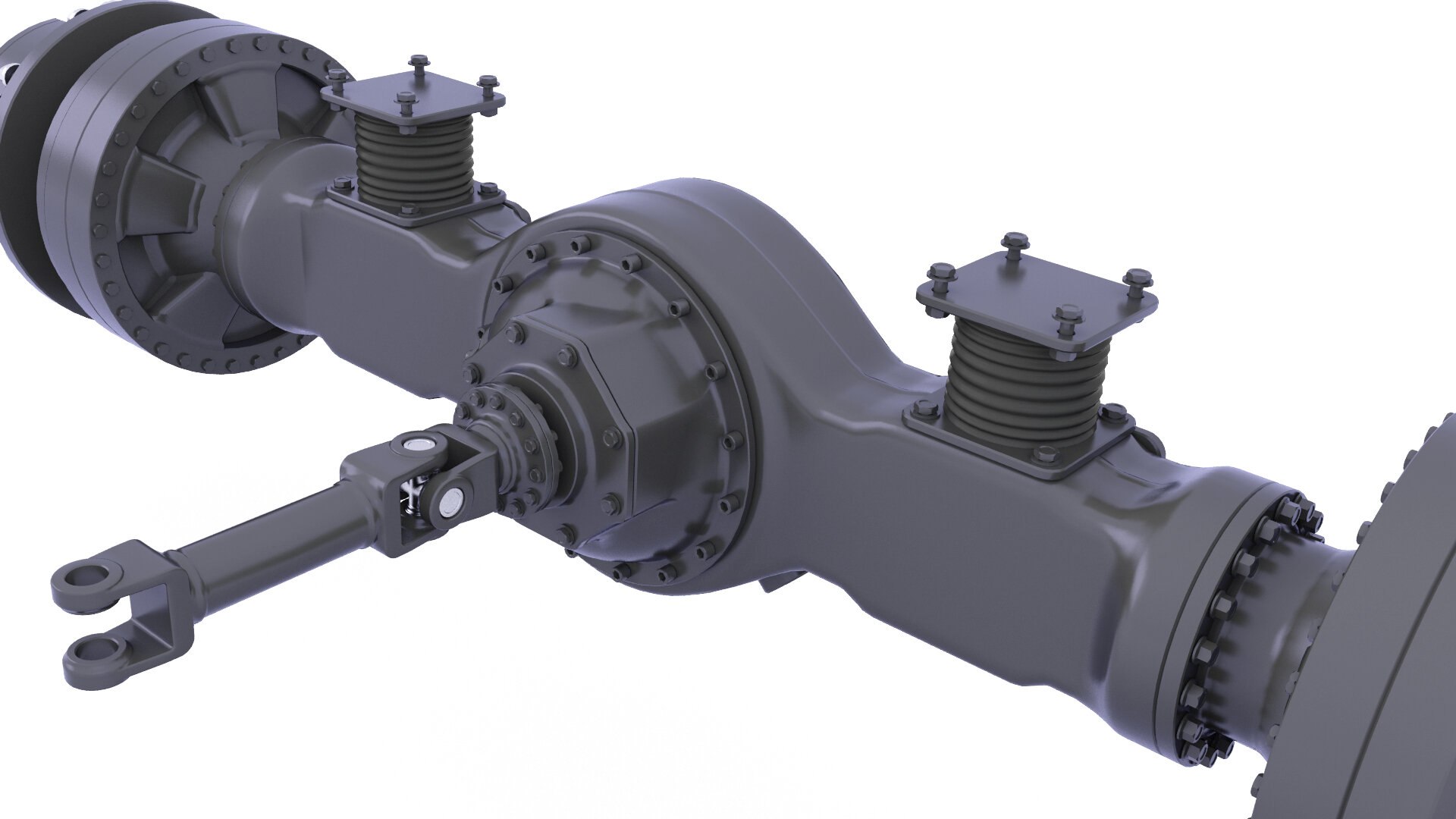 3D Model Suspension Axle Rear - TurboSquid 1581681