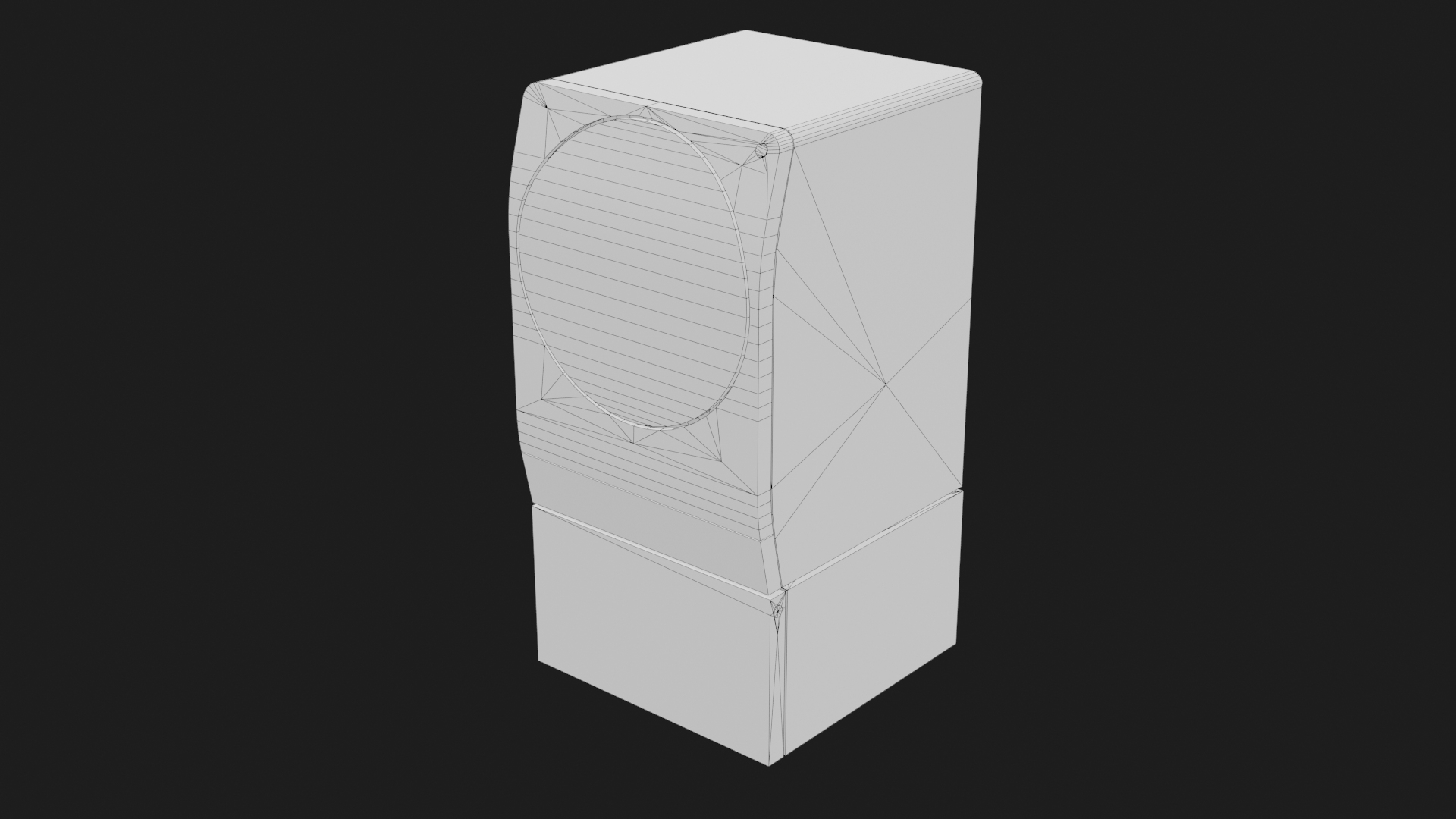 Futuristic Washing Machine 3D - TurboSquid 2130423