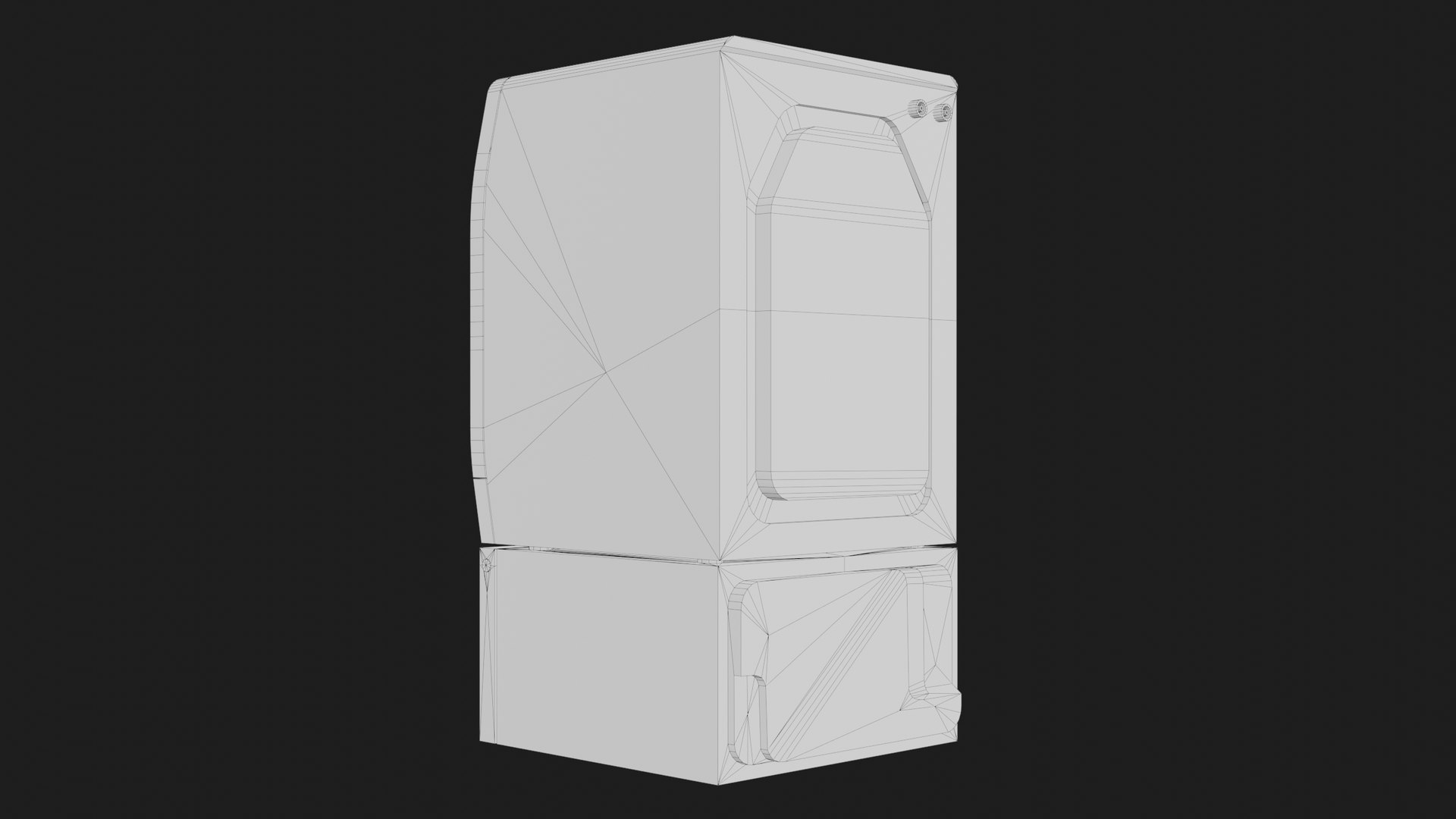 Futuristic Washing Machine 3D - TurboSquid 2130423