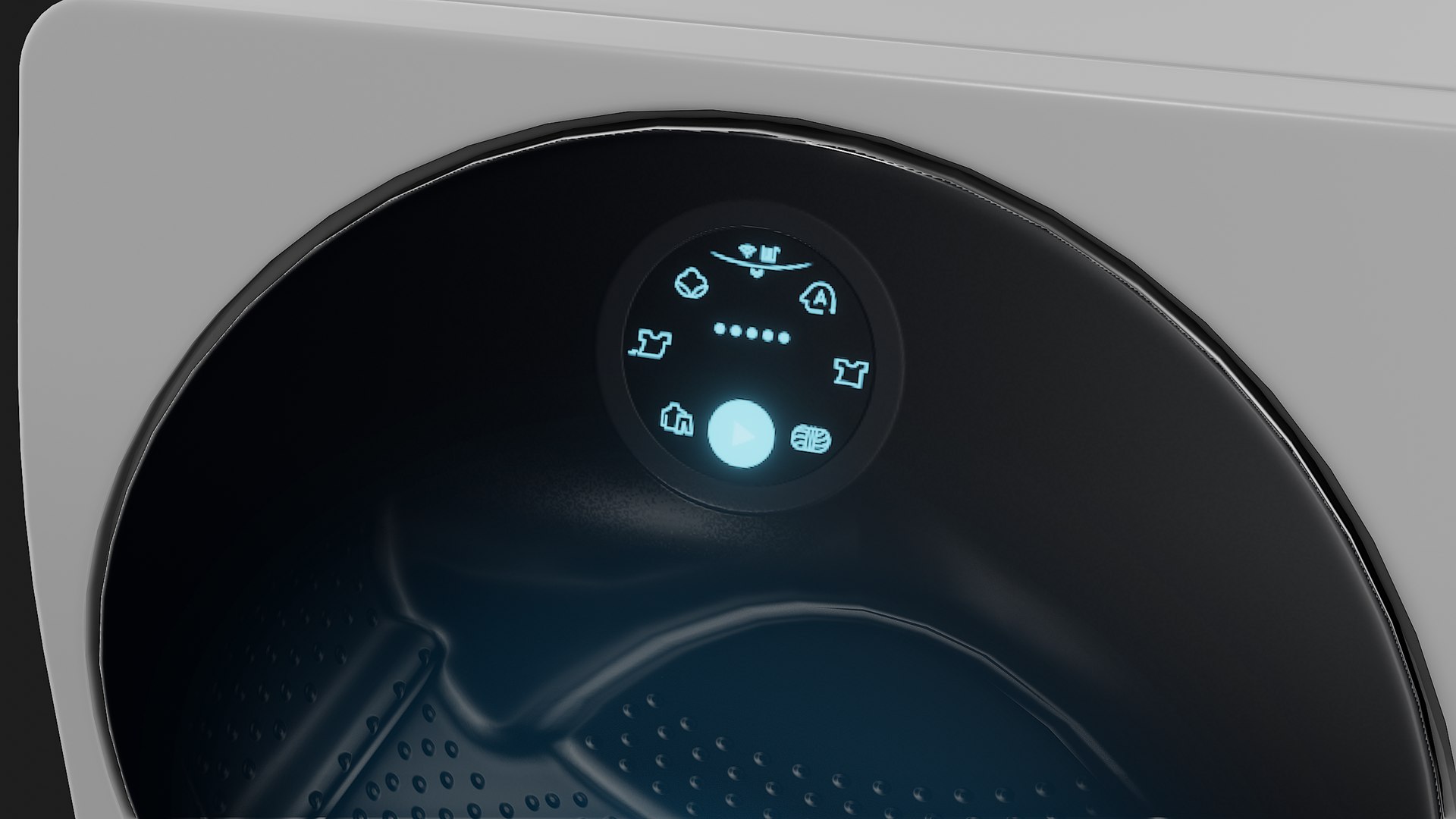 Futuristic Washing Machine 3D - TurboSquid 2130423