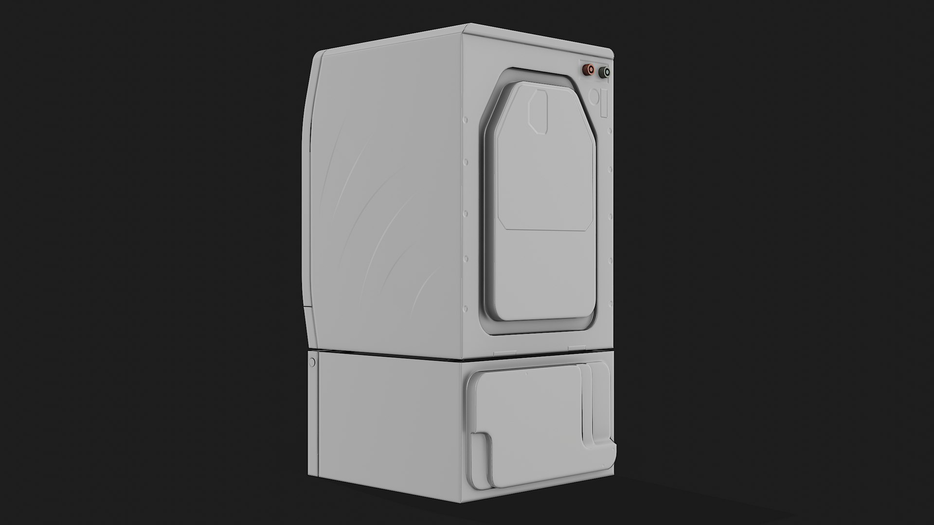 Futuristic Washing Machine 3D - TurboSquid 2130423