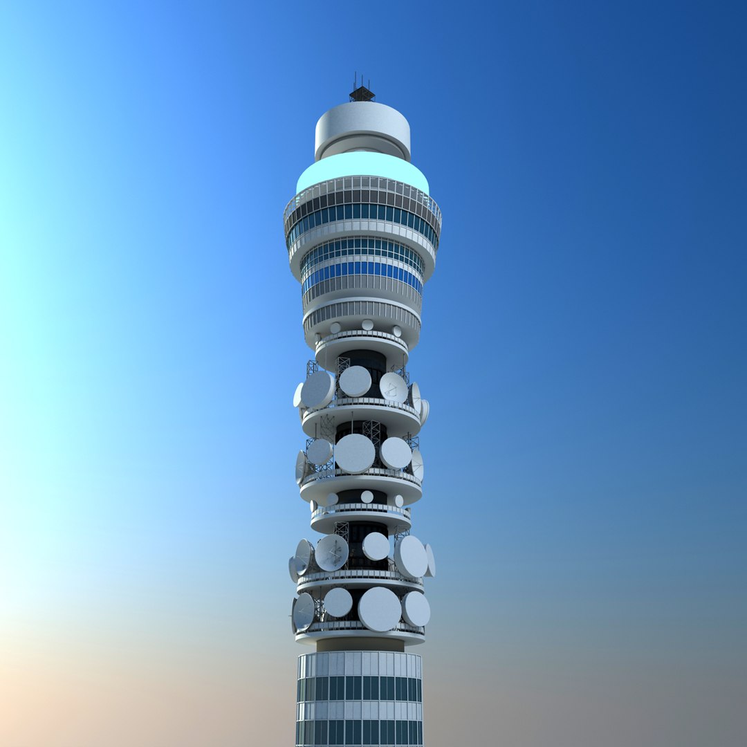 Bt Tower 3d 3ds
