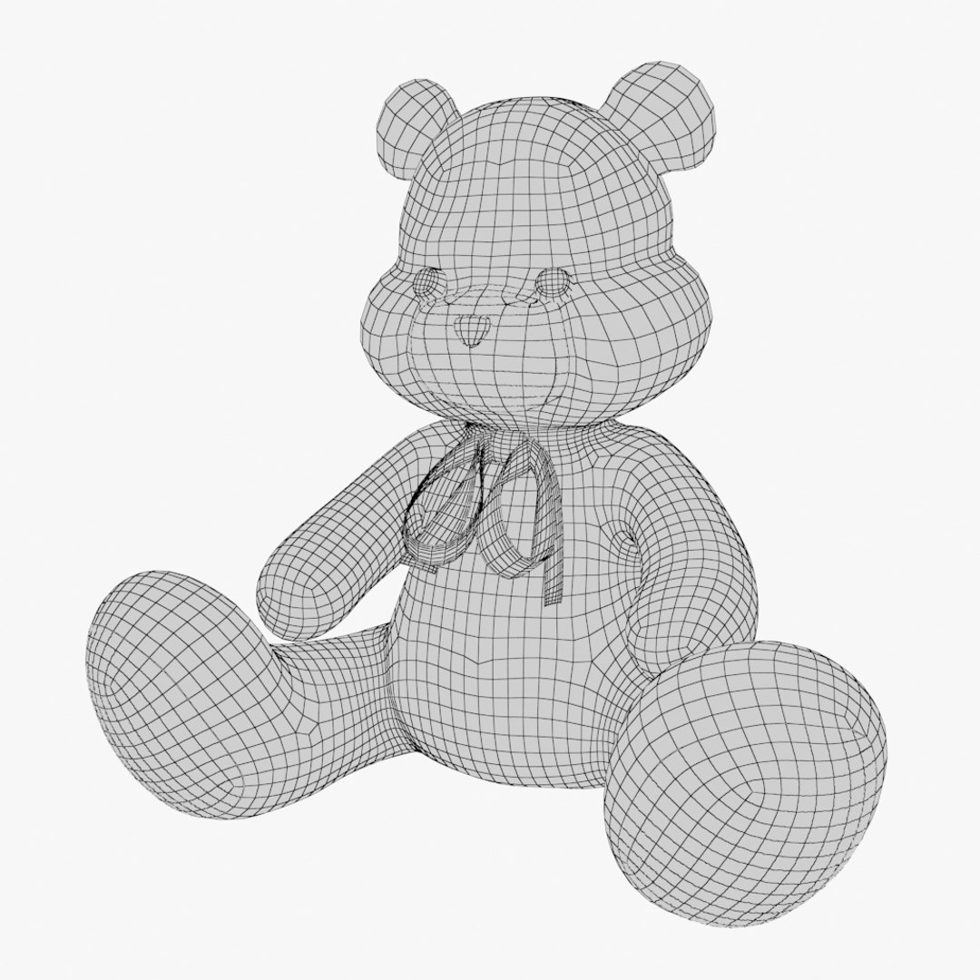Toy Bear 3D Model - TurboSquid 1211154
