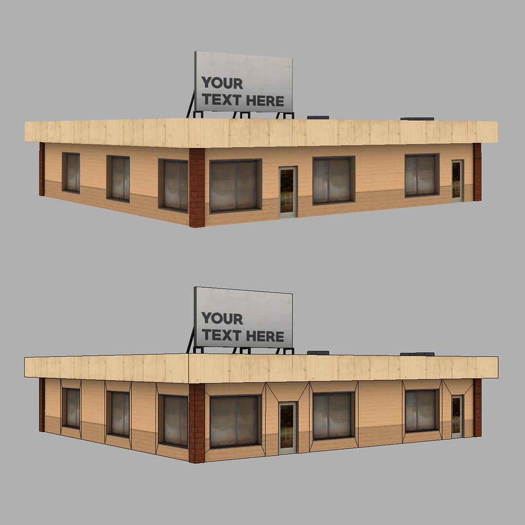 General Store 3d Model