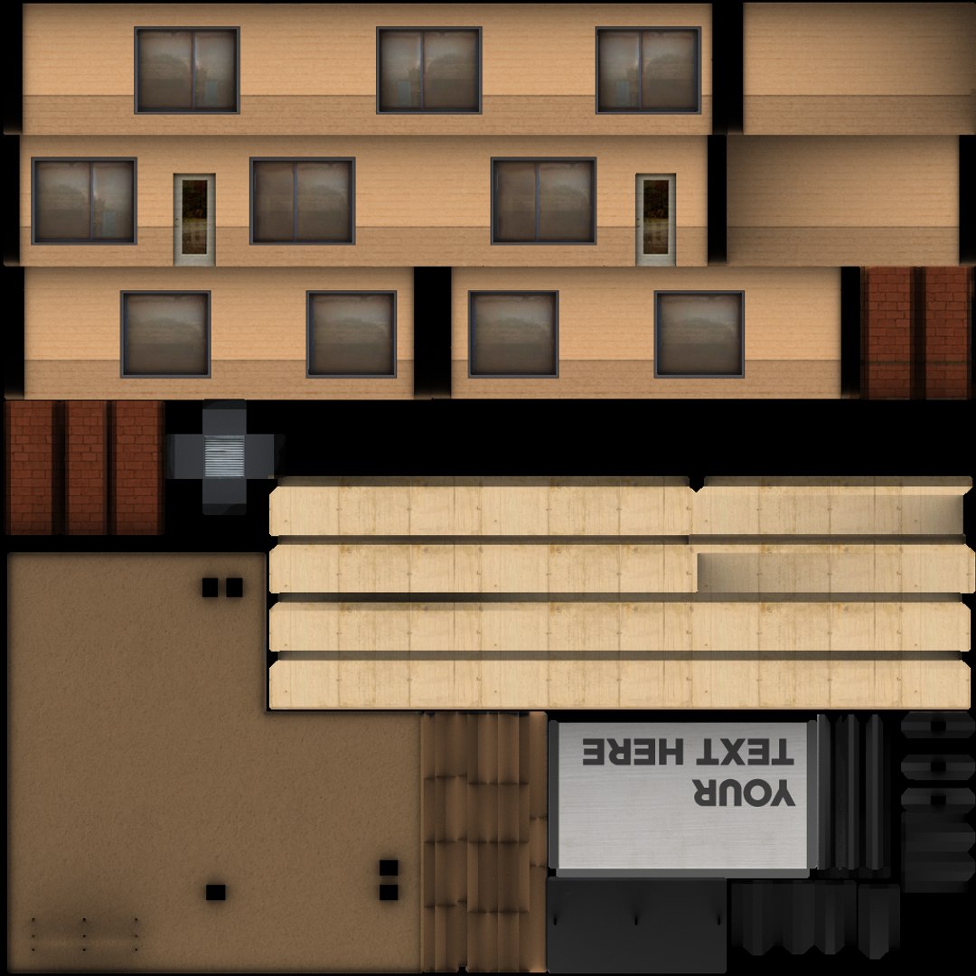 General Store 3d Model