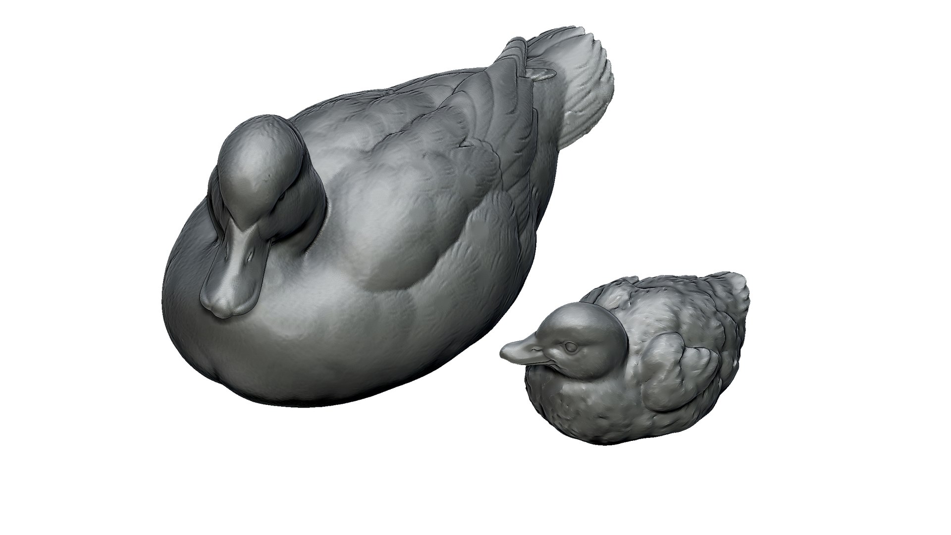 3D Duckling Duck 3D Print Model - TurboSquid 2283118