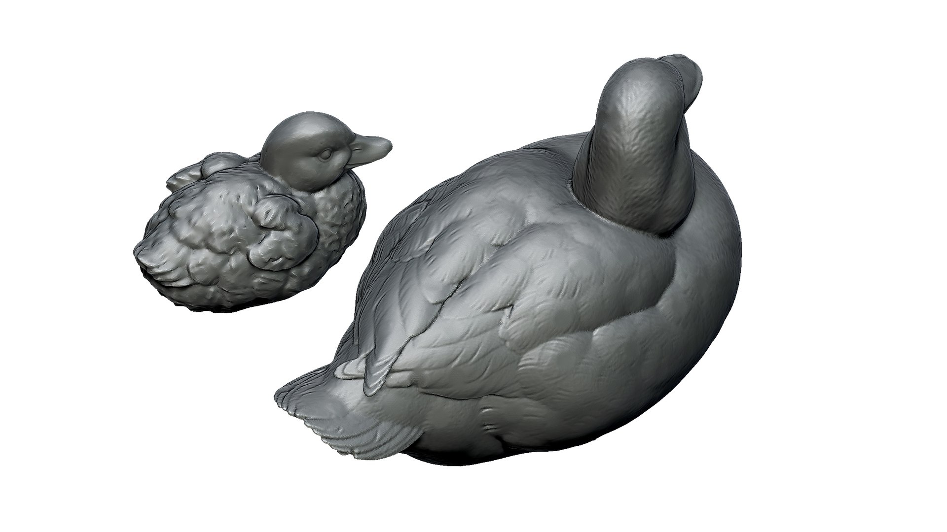 3D Duckling Duck 3D Print Model - TurboSquid 2283118