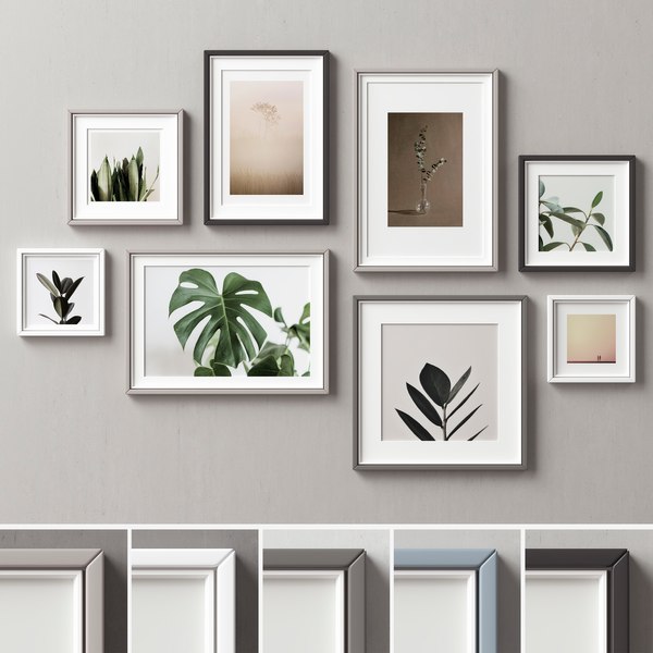 3D picture frames - TurboSquid 1384469