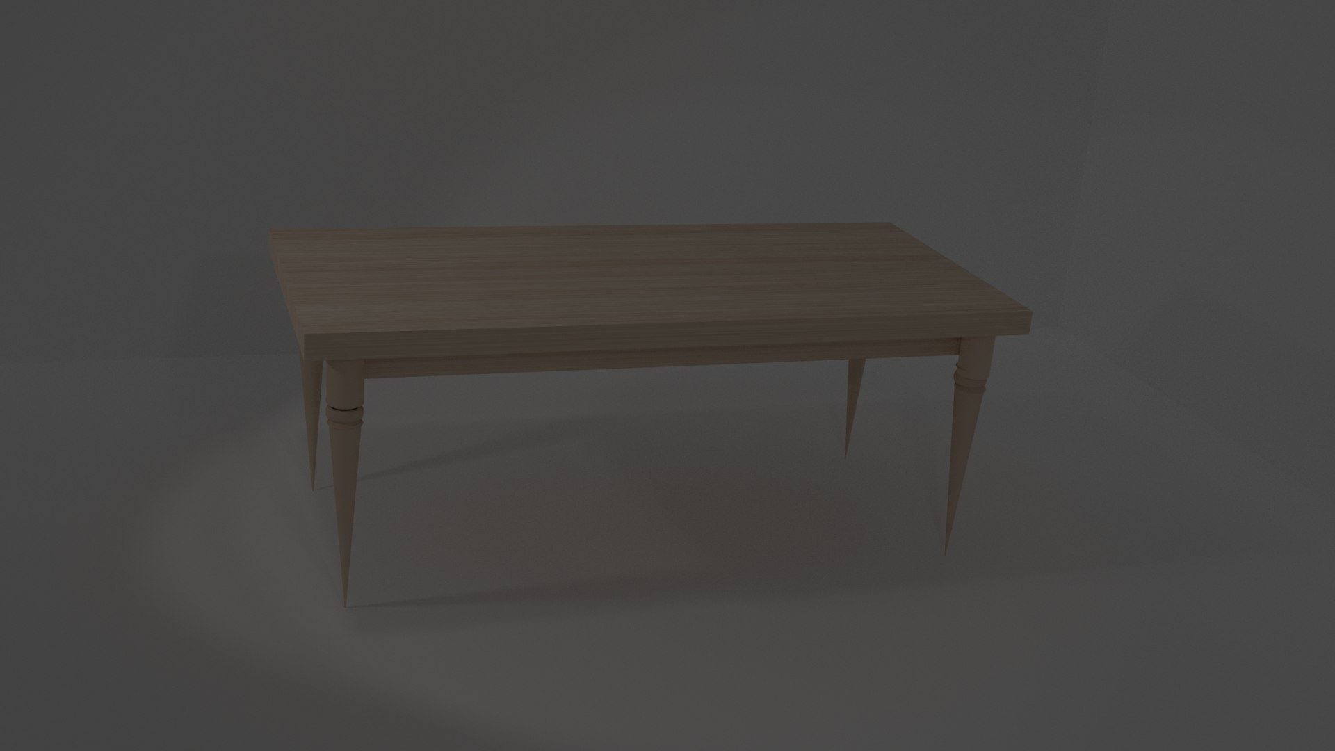 Free 3D Model Wooden Table - TurboSquid 2046205