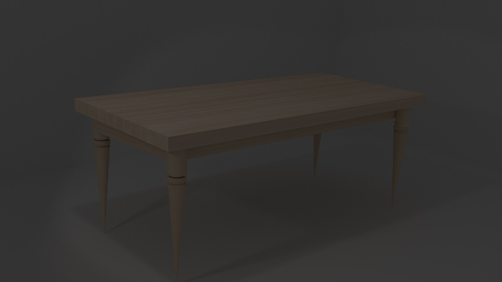Free 3D Model Wooden Table - TurboSquid 2046205