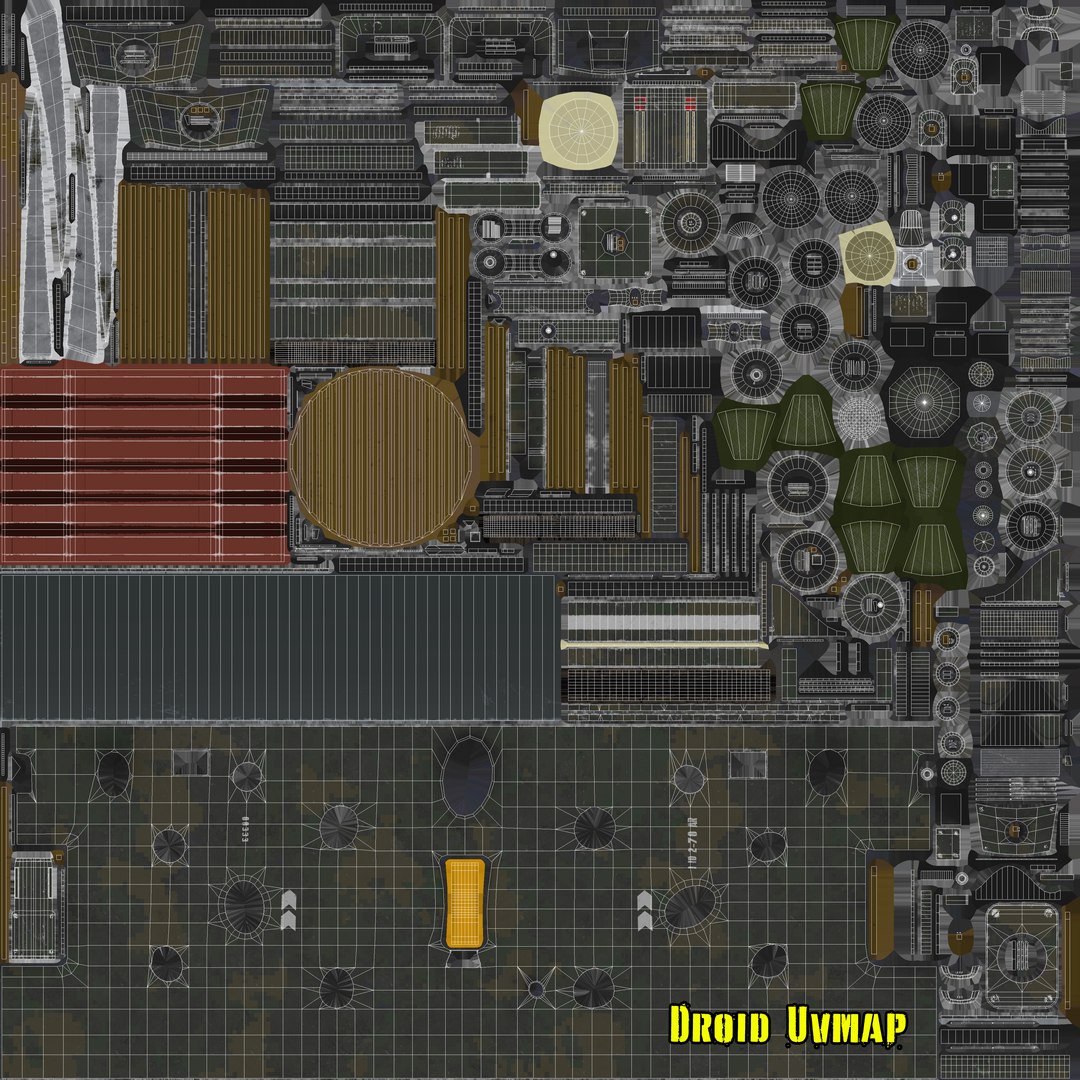 Droid Spider 3D Model - TurboSquid 2111015