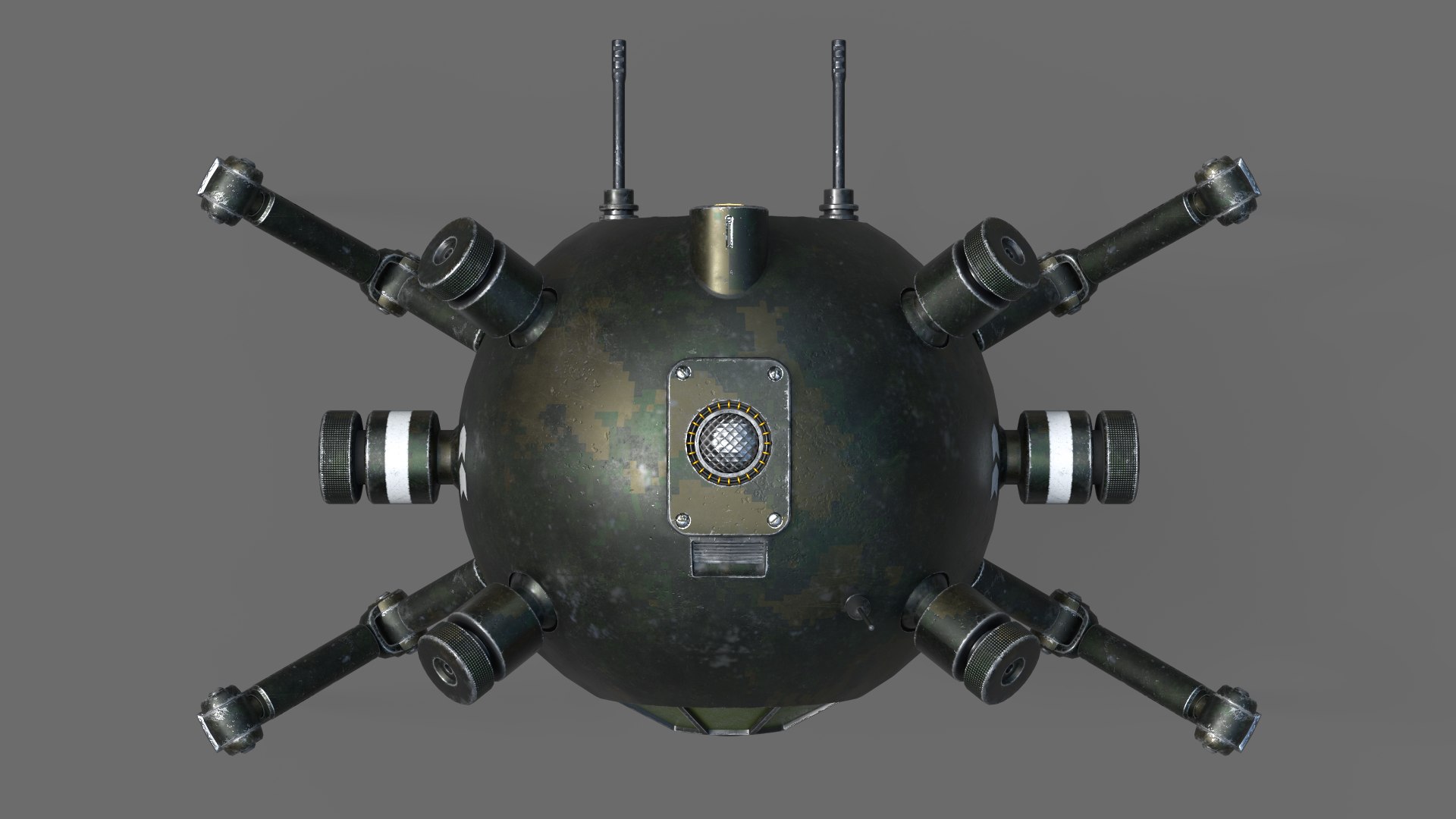 Droid Spider 3D Model - TurboSquid 2111015