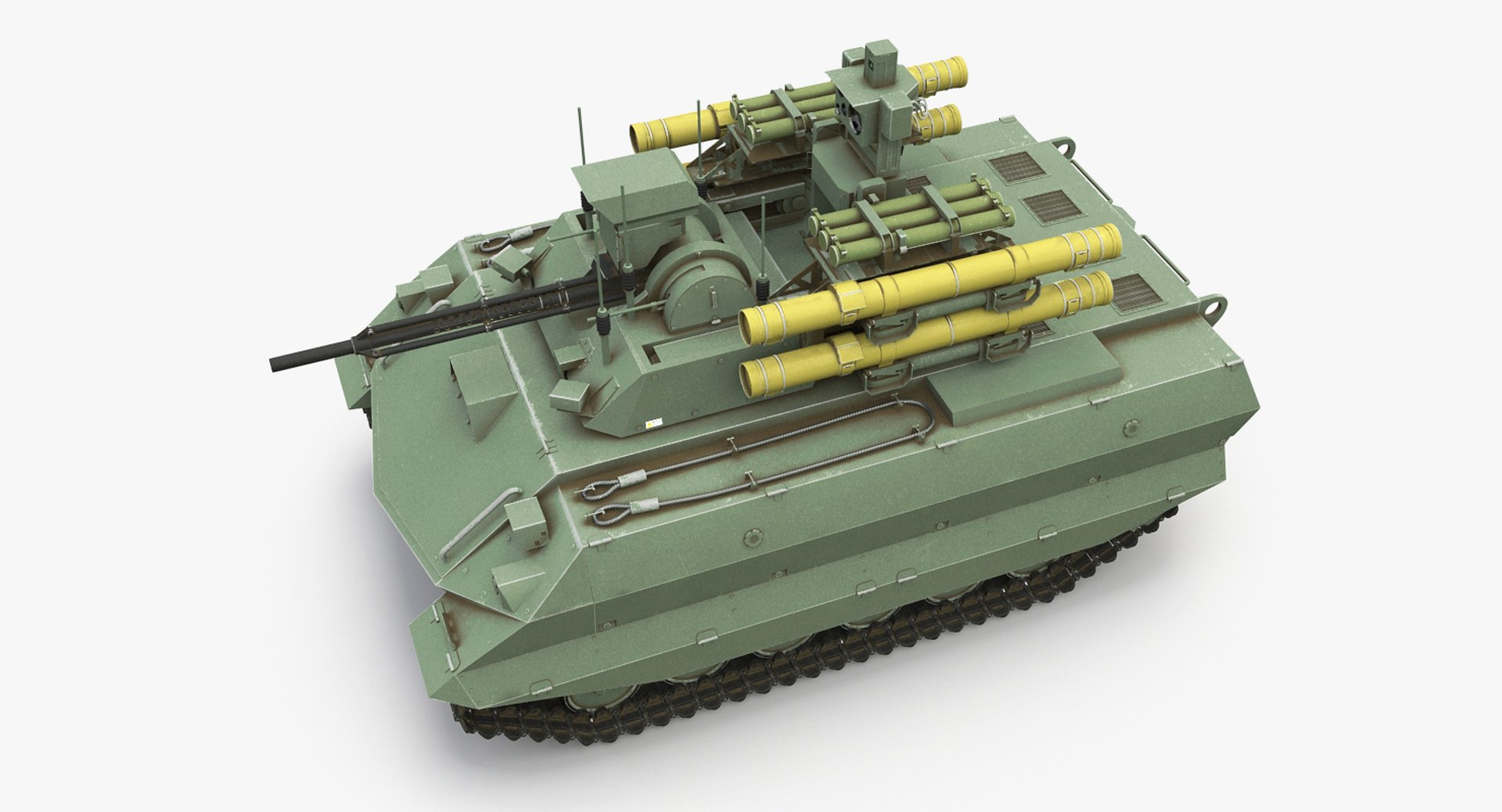 Uran-9 Unmanned Combat 3D Model - TurboSquid 1219134