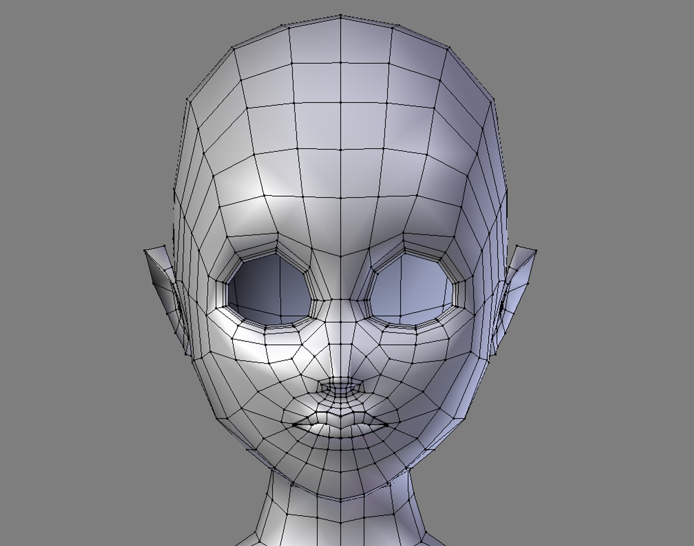 Female body base 3D - TurboSquid 1359942