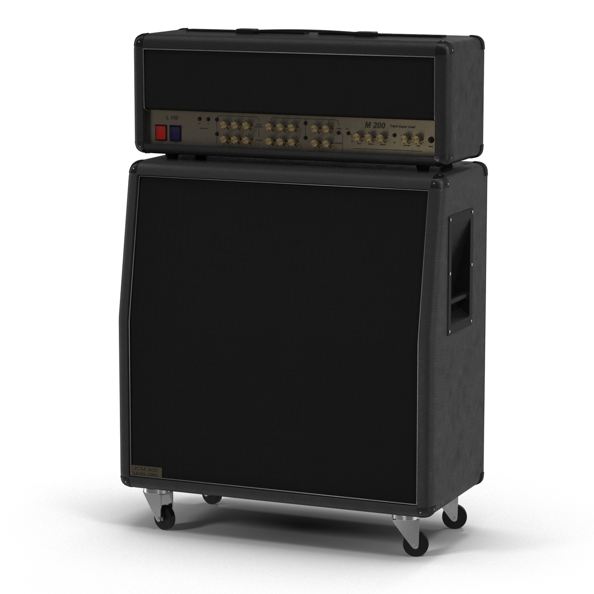 3d guitar amplifier generic model