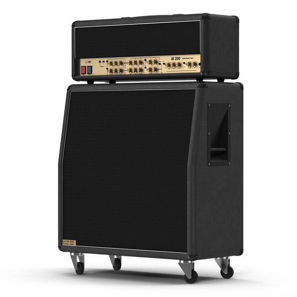 3d guitar amplifier generic model