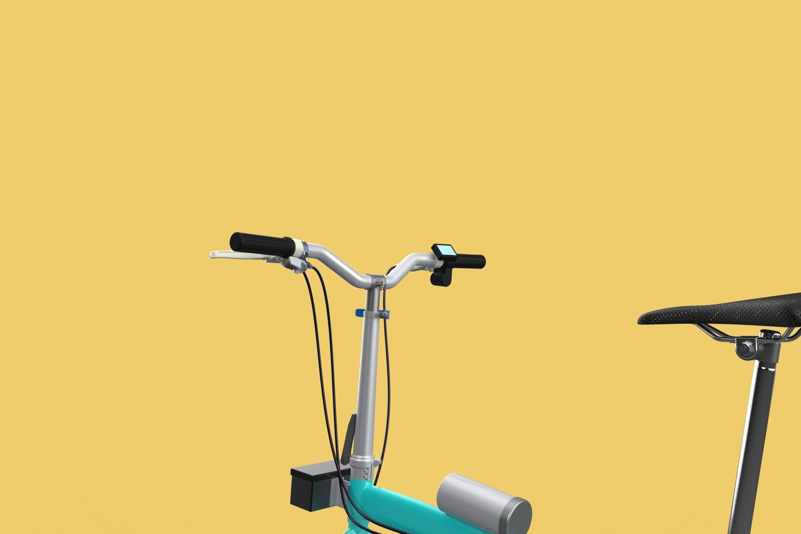 ELECTRIC FOLDING BIKE PORTABLE COMPACT FLIP BICYCLE EV 3D - TurboSquid ...