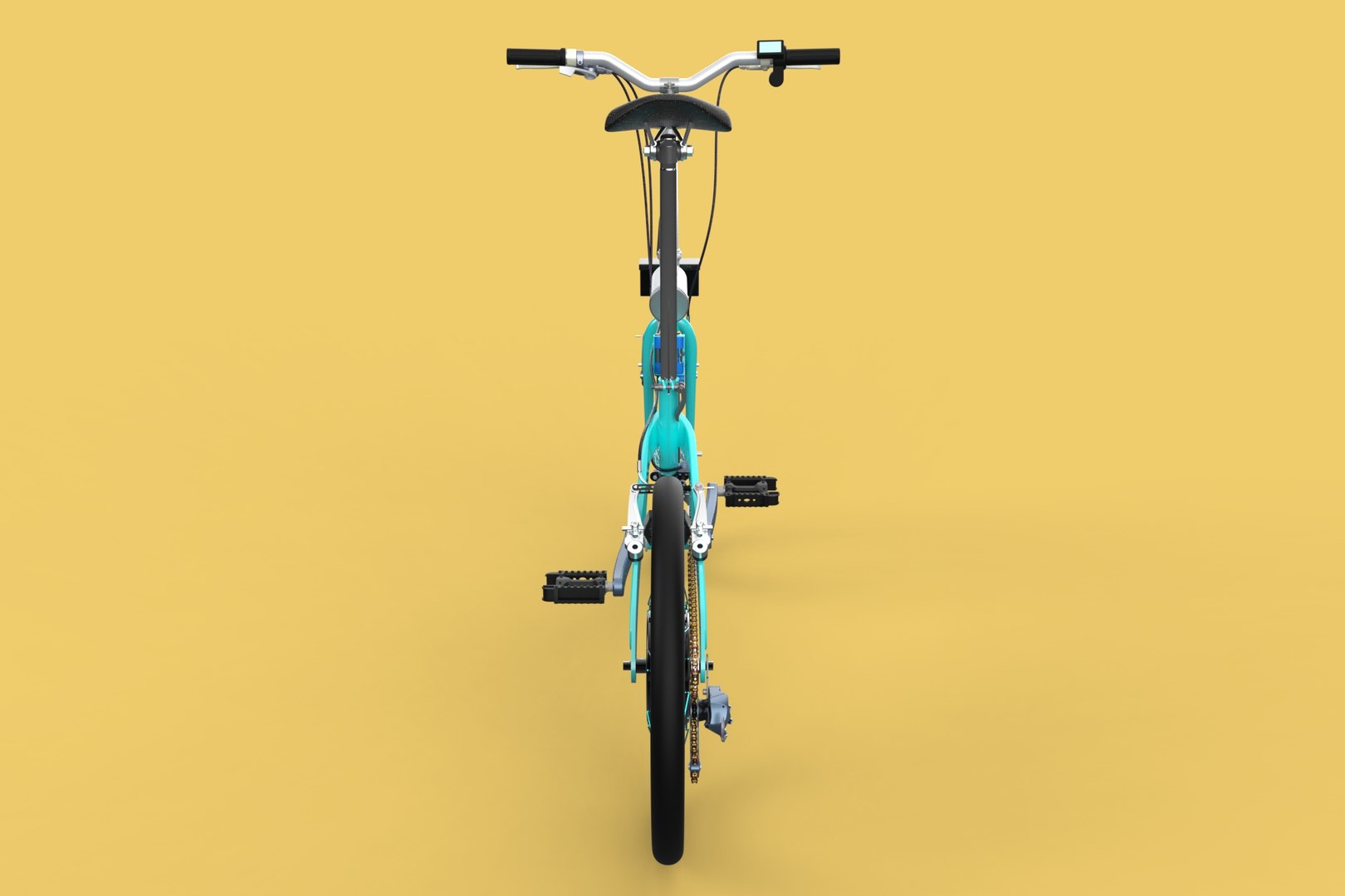 ELECTRIC FOLDING BIKE PORTABLE COMPACT FLIP BICYCLE EV 3D - TurboSquid ...