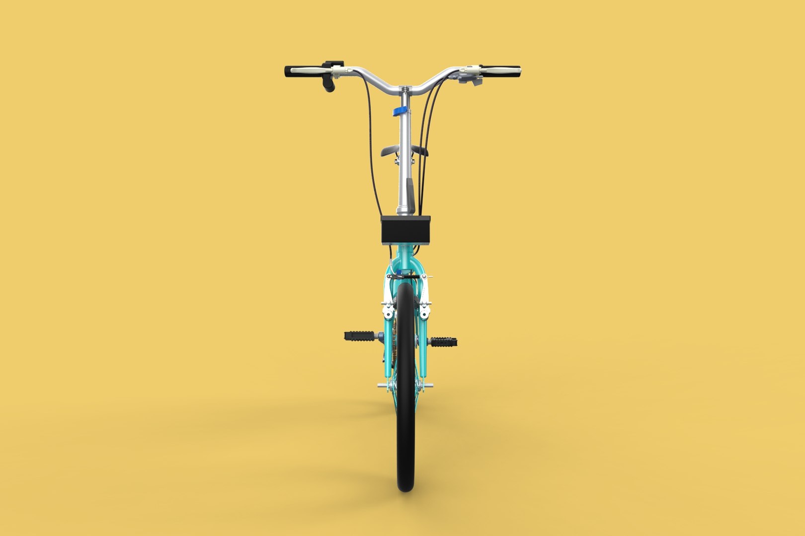 ELECTRIC FOLDING BIKE PORTABLE COMPACT FLIP BICYCLE EV 3D - TurboSquid ...