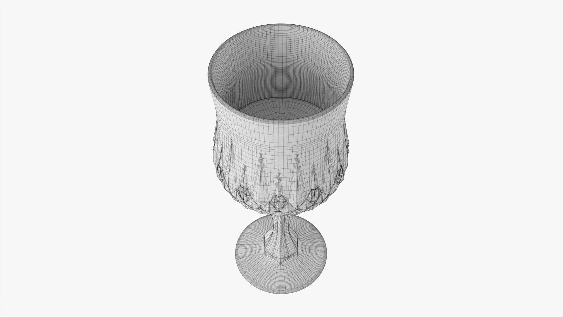 3D Glass Goblet 02 - TurboSquid 1756756
