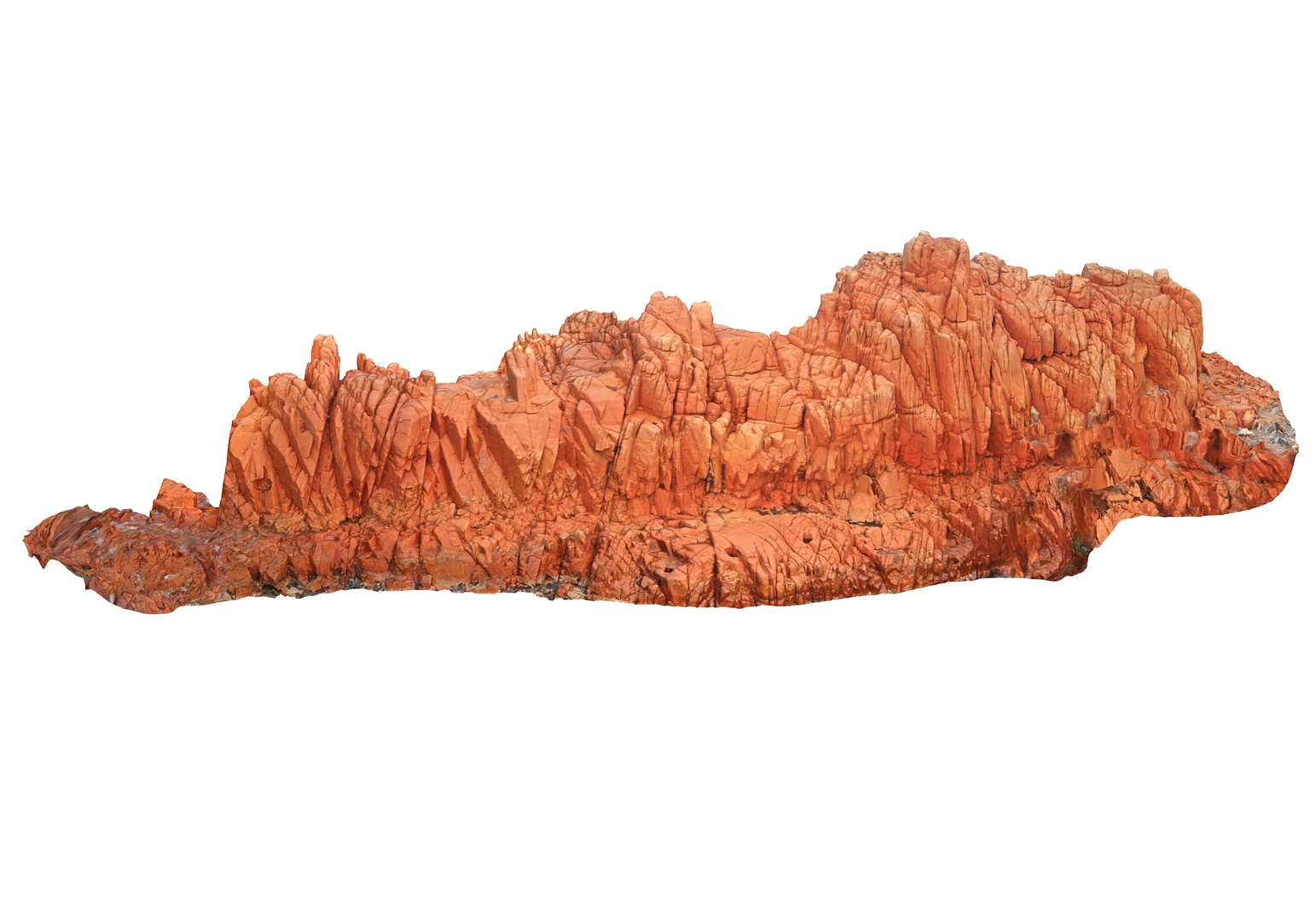 3D RED LAVA CLIFF 2 - TurboSquid 1876364