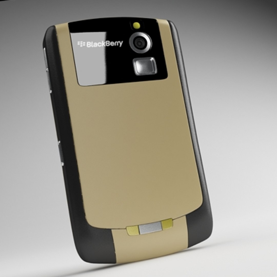 3d Blackberry Curve 8310 Model