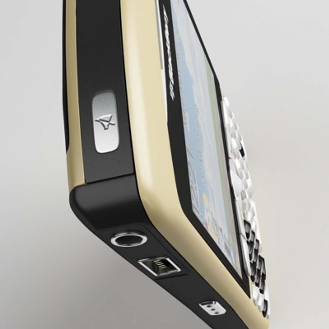 3d Blackberry Curve 8310 Model