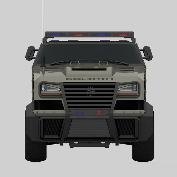 Armored police van 3D - TurboSquid 1774003