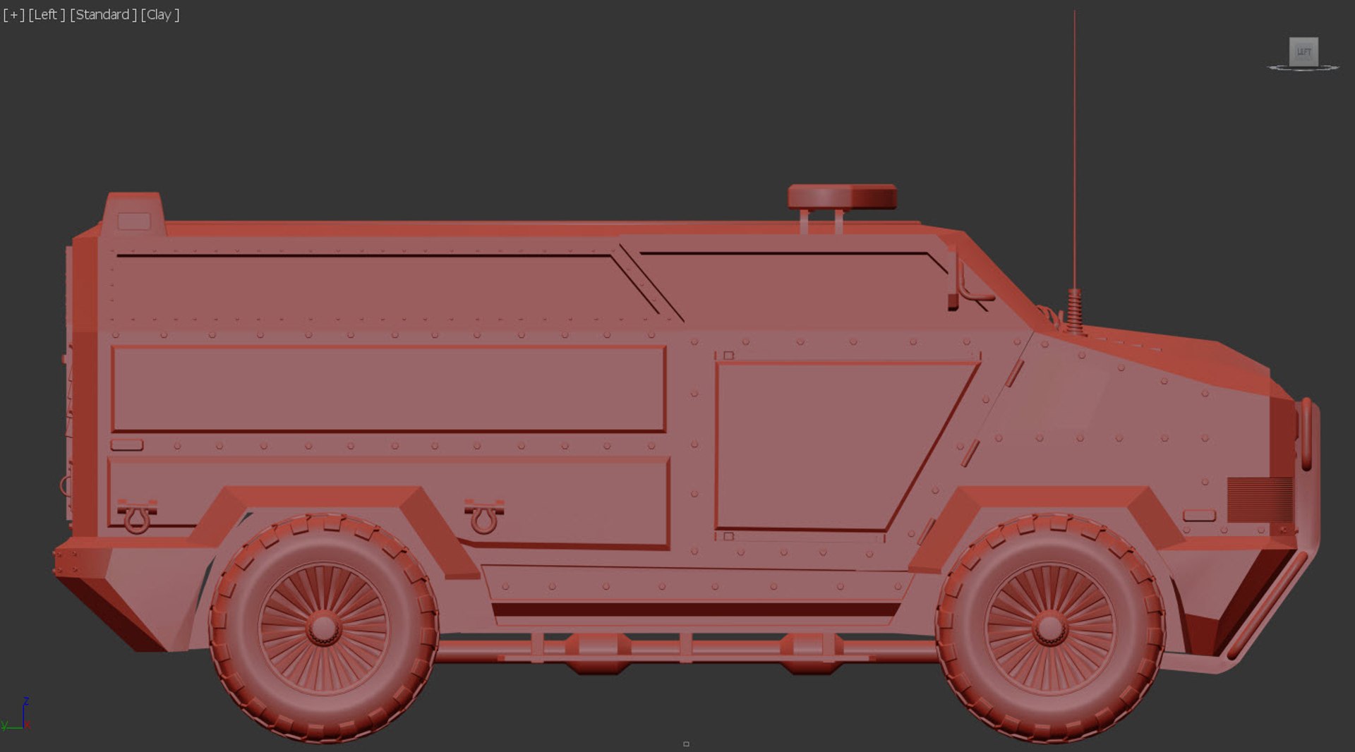 Armored police van 3D - TurboSquid 1774003