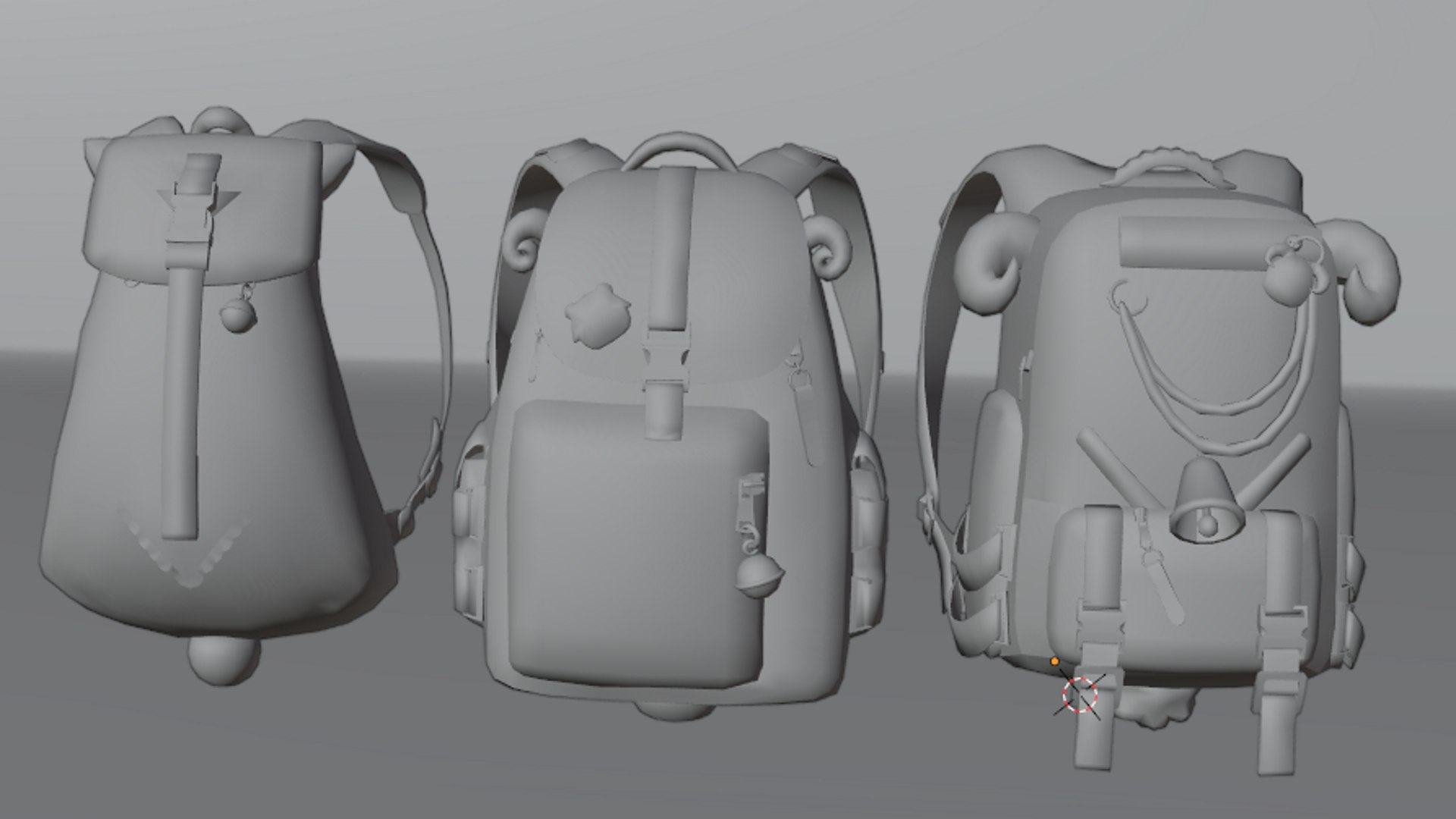 Bag 3x Rdiant Ram Backpack Model - TurboSquid 2081544