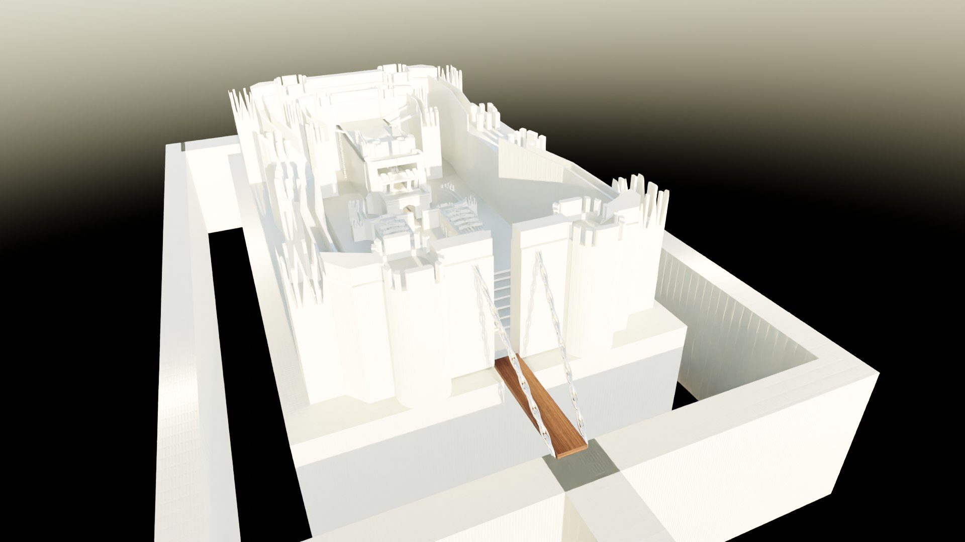 3D defensive castle - TurboSquid 2136499