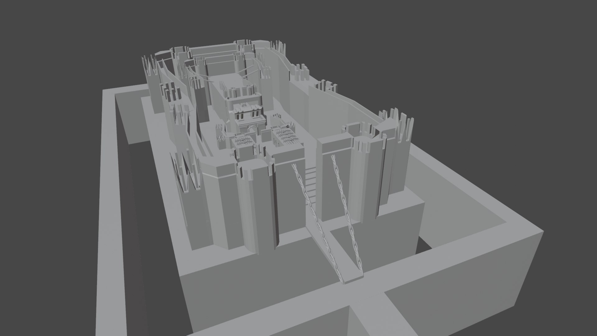 3D defensive castle - TurboSquid 2136499