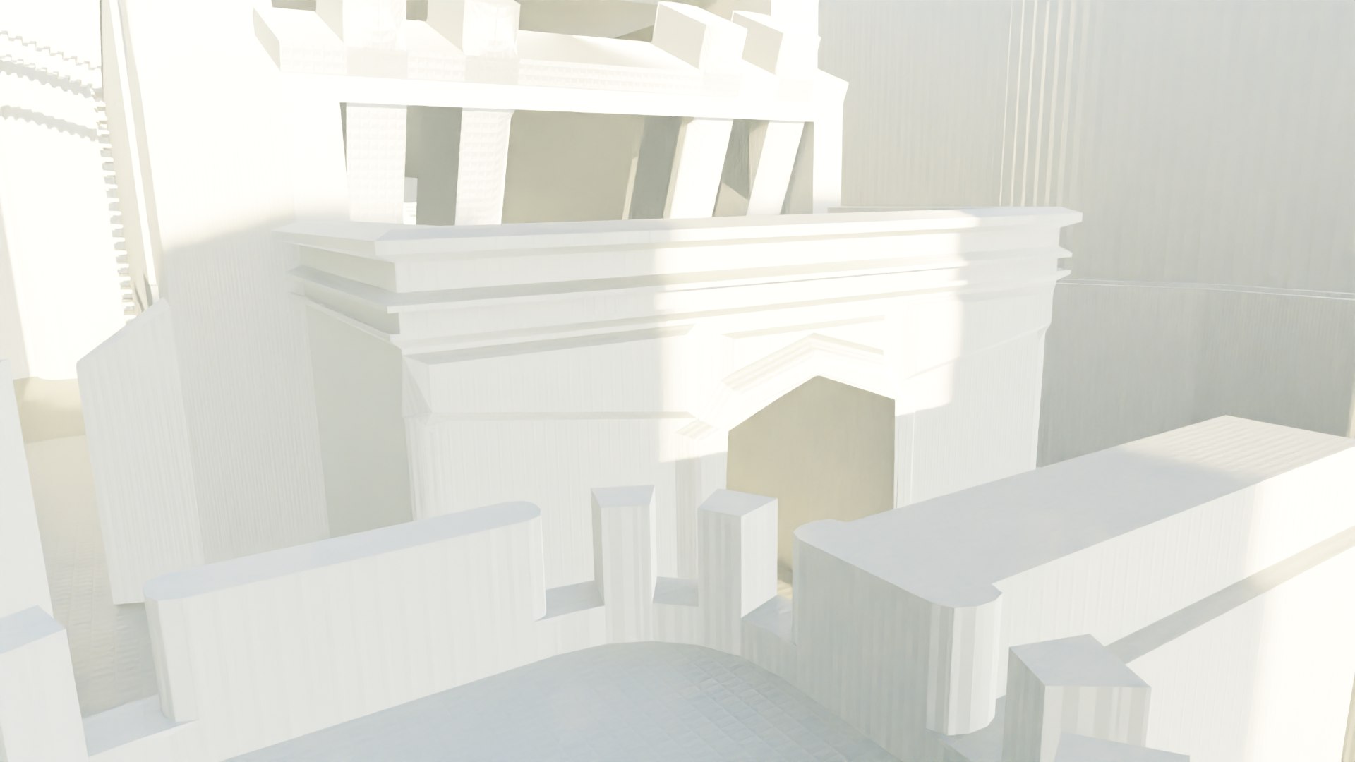 3D defensive castle - TurboSquid 2136499