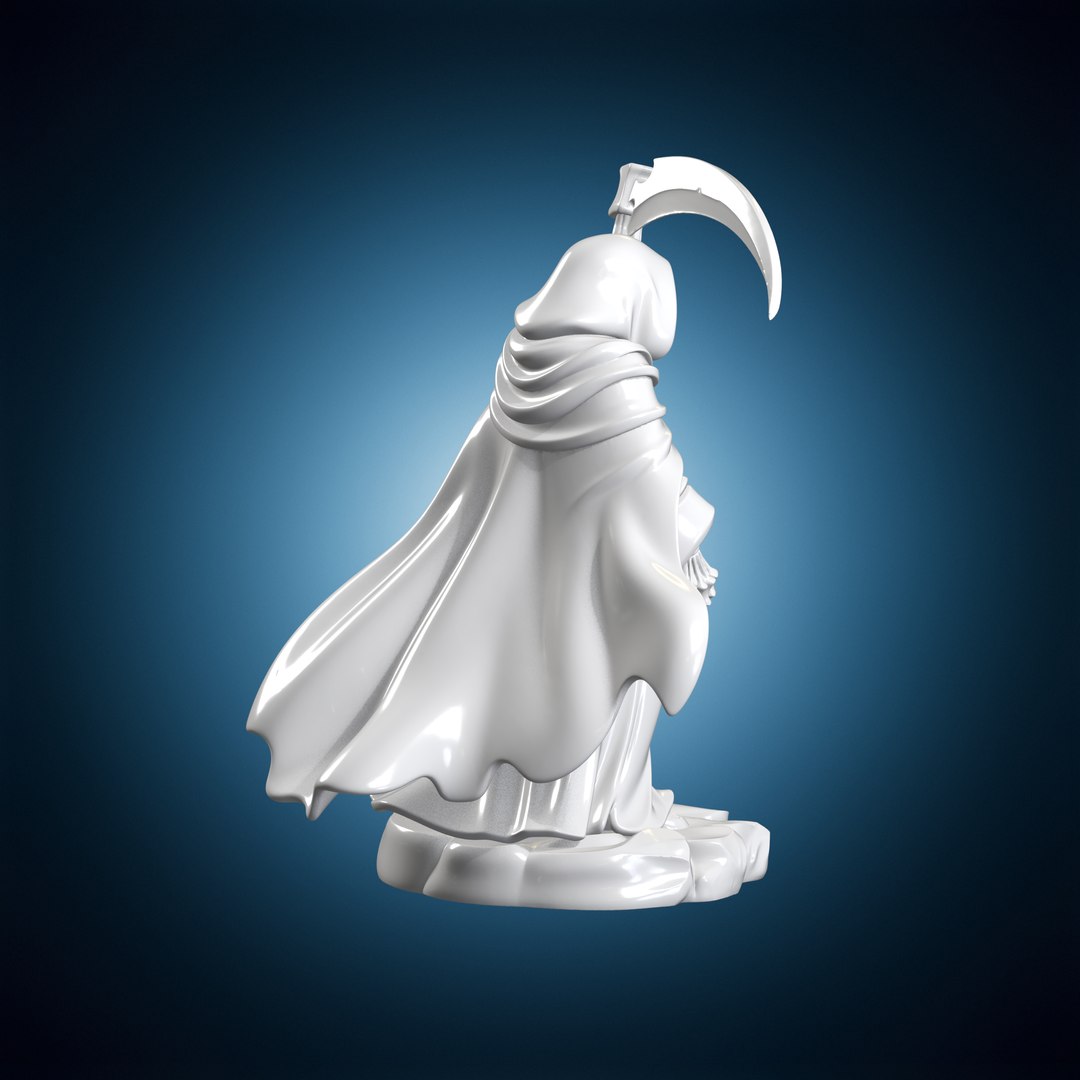 Grim Reaper Figurine 3D Print Model 3D Model - TurboSquid 2580918