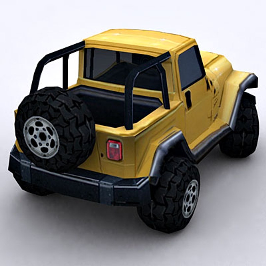 3d jeep model