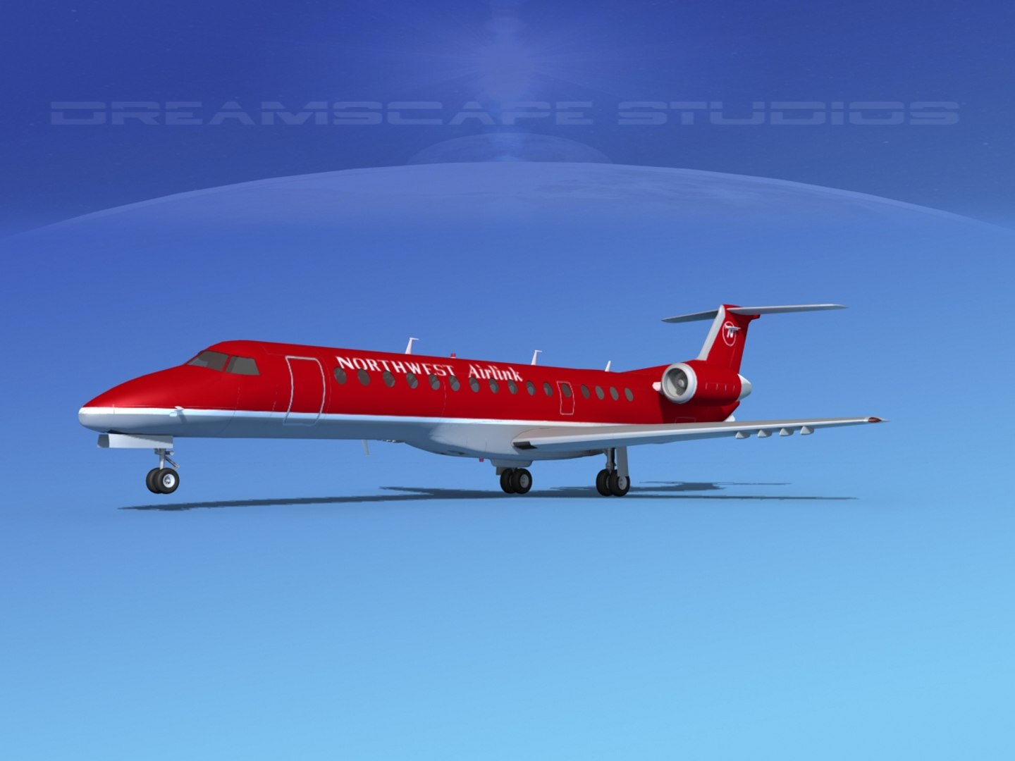 3D Embraer Erj - TurboSquid 1320879
