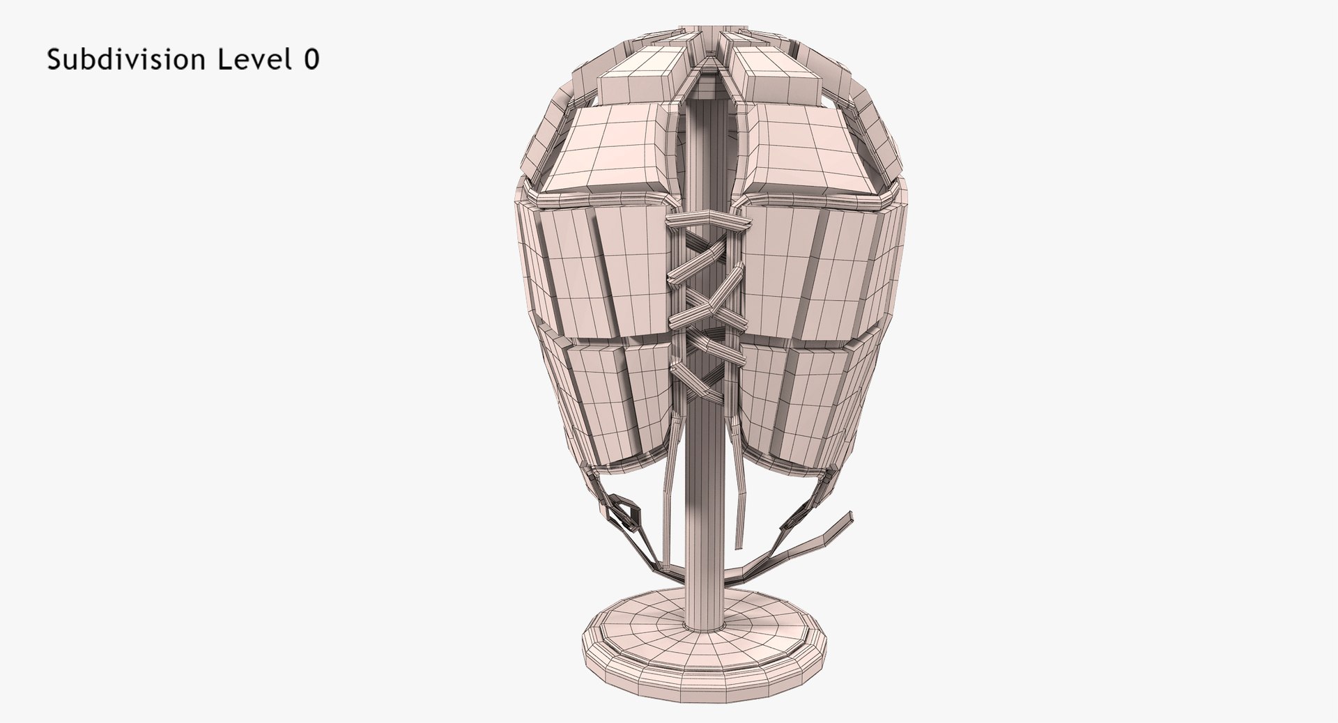 3D Headgear Head Gear Model - TurboSquid 1156893