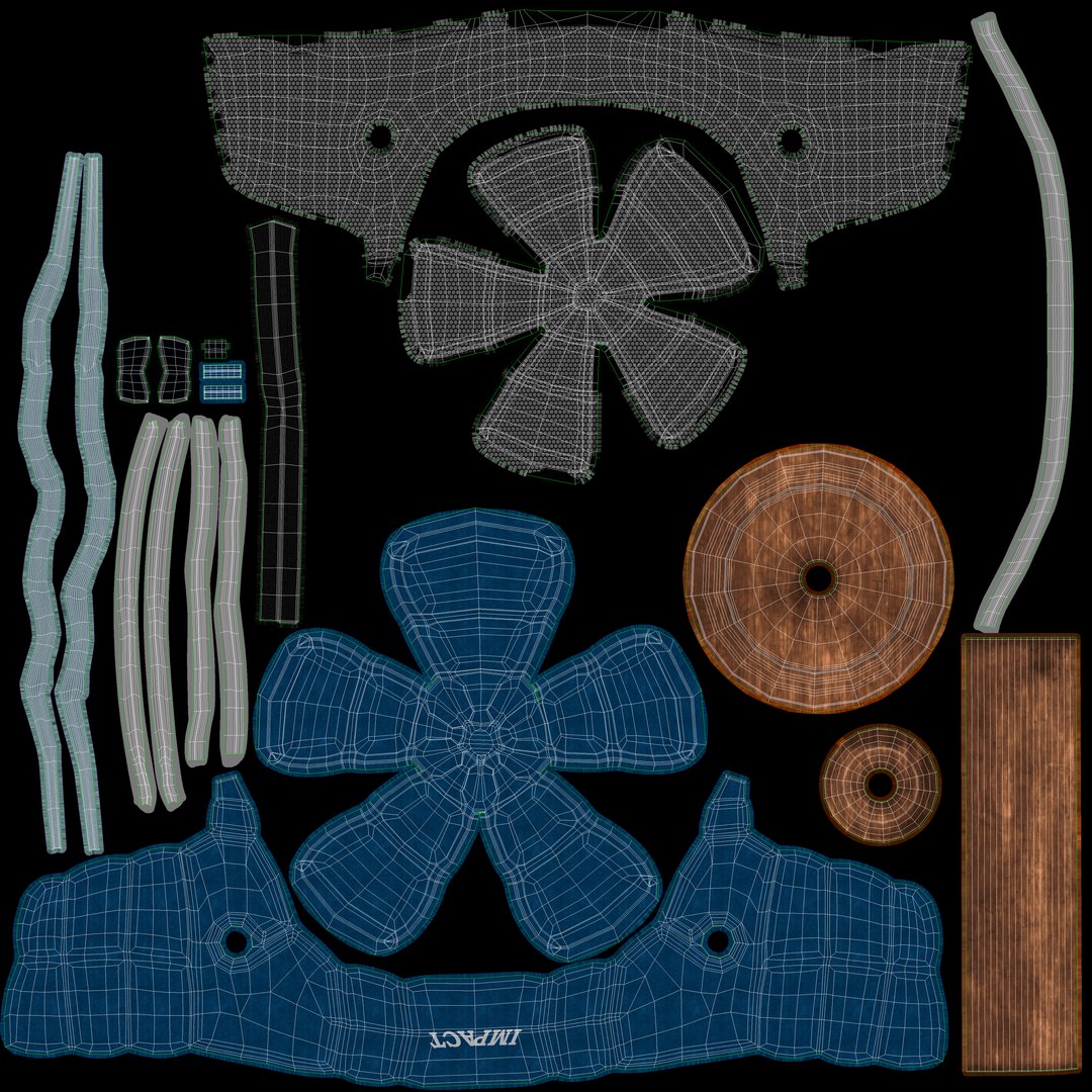 3D Headgear Head Gear Model - TurboSquid 1156893