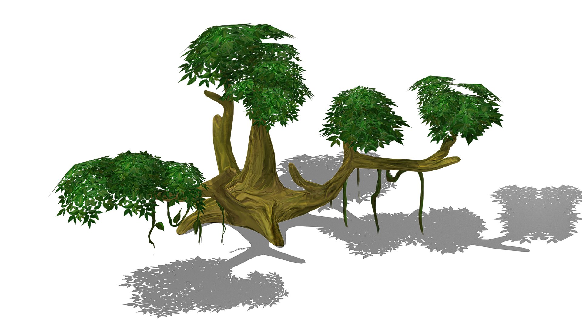 3D Tree Low Poly - TurboSquid 2198599