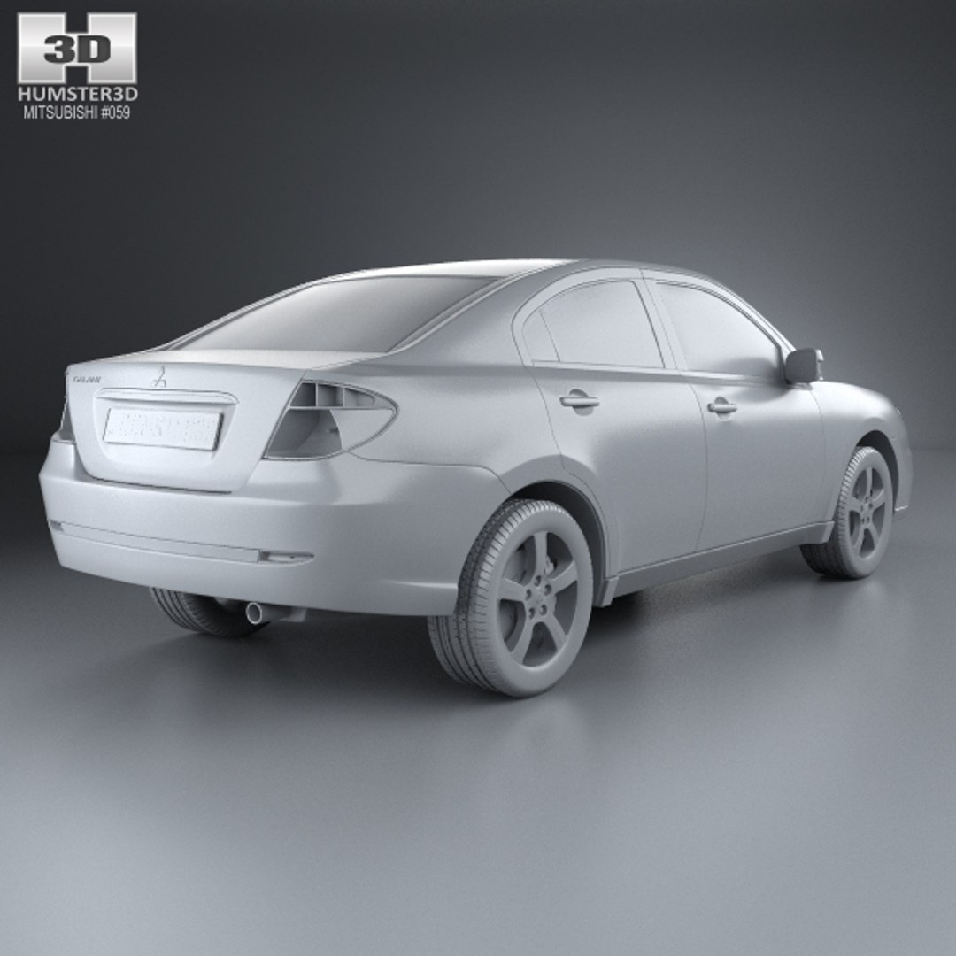 3D mitsubishi galant cn - TurboSquid 1153395