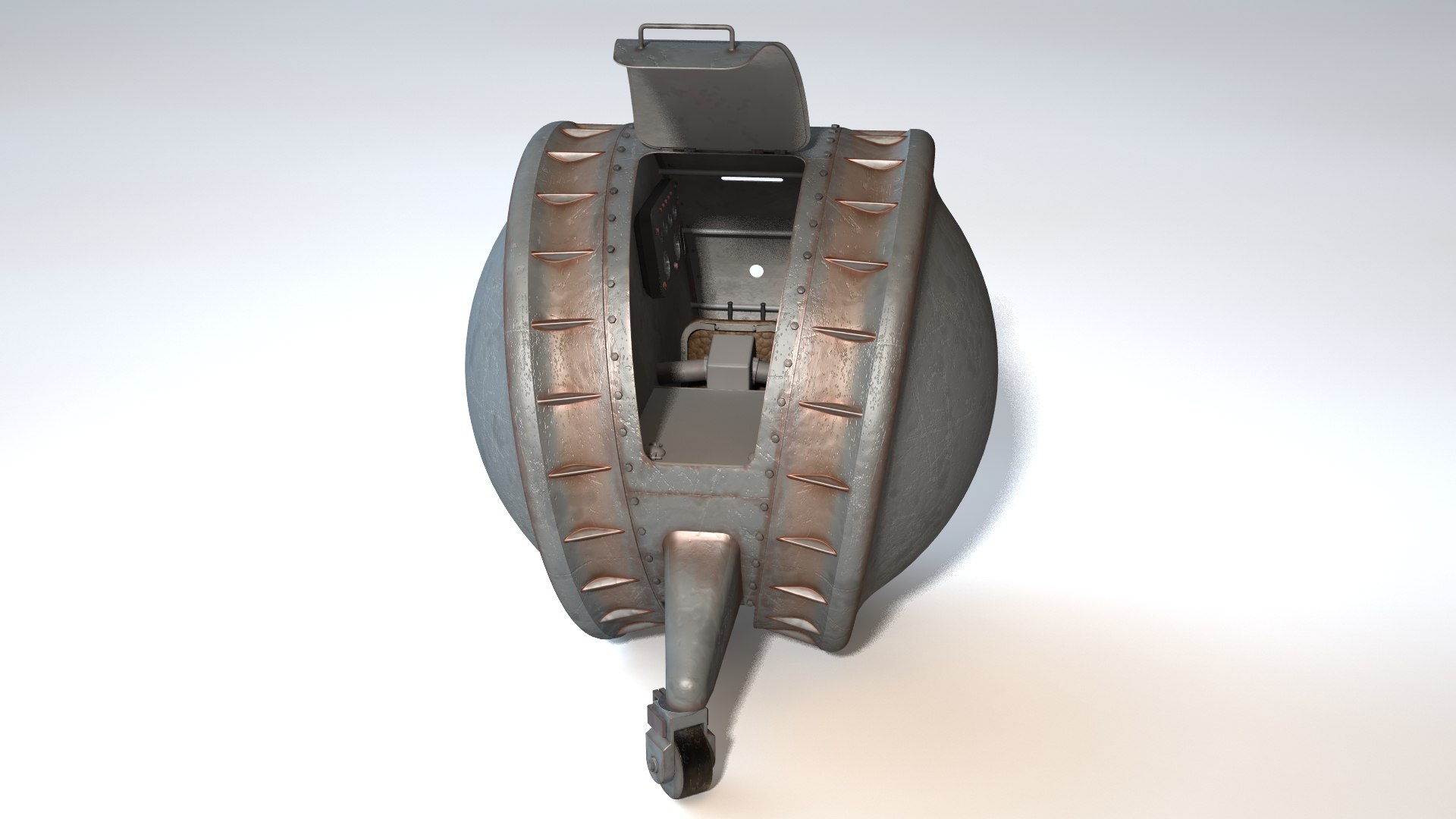 3D KugelPanzer Model - TurboSquid 1718152