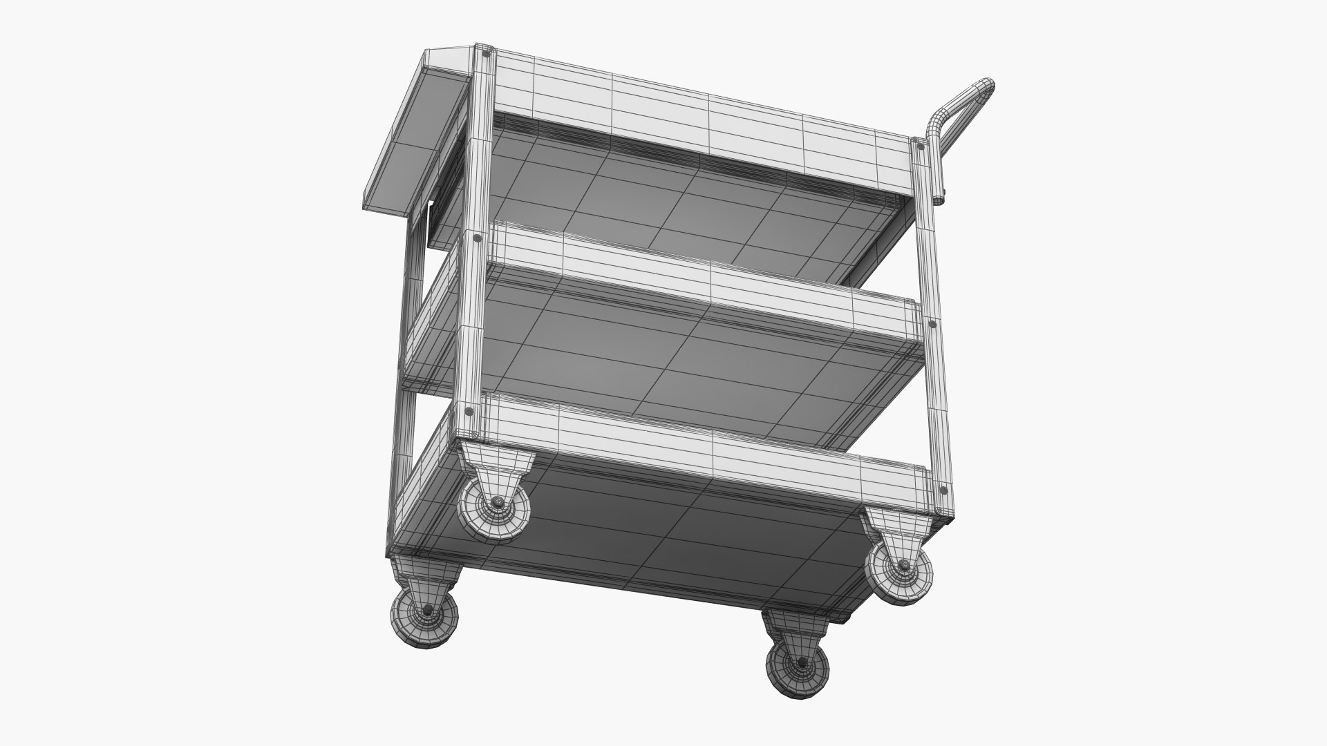 3D Service Cart - TurboSquid 1962204