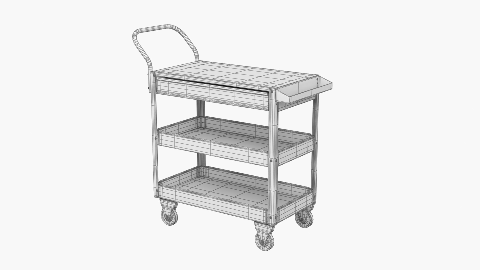 3D Service Cart - TurboSquid 1962204