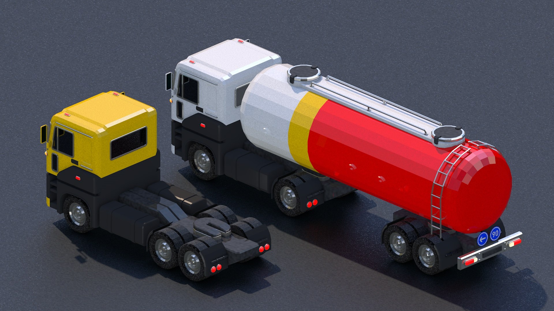 Truck Model - TurboSquid 1944250