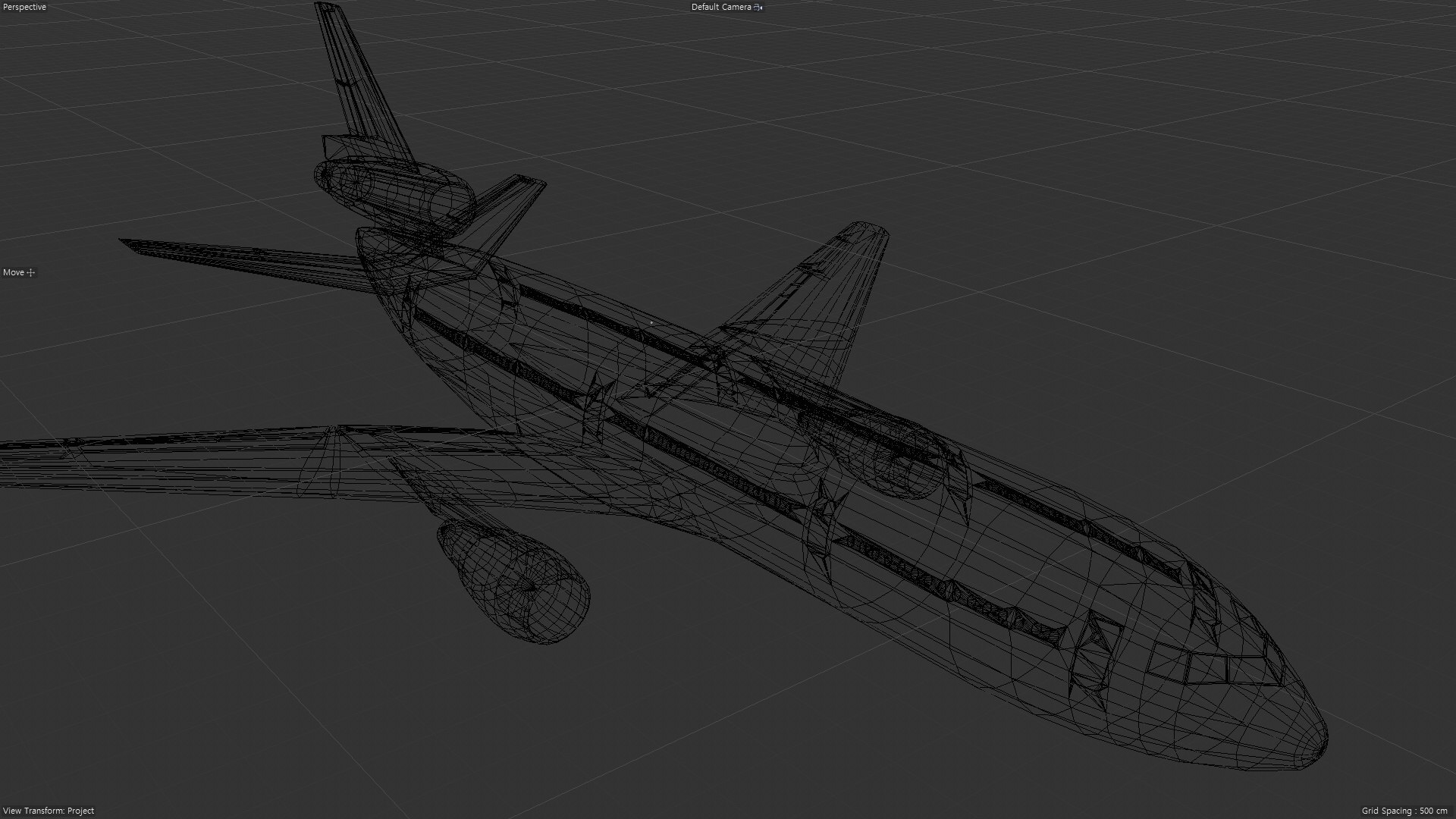 DC-10 AIRPLANE 3D Model - TurboSquid 2085440