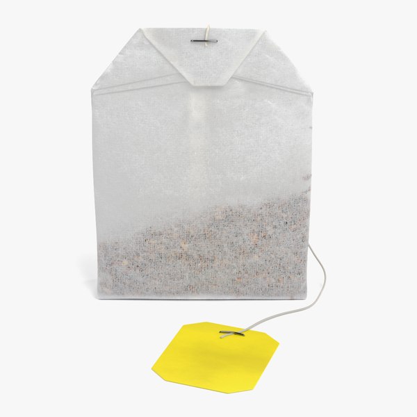 3d model tea bag