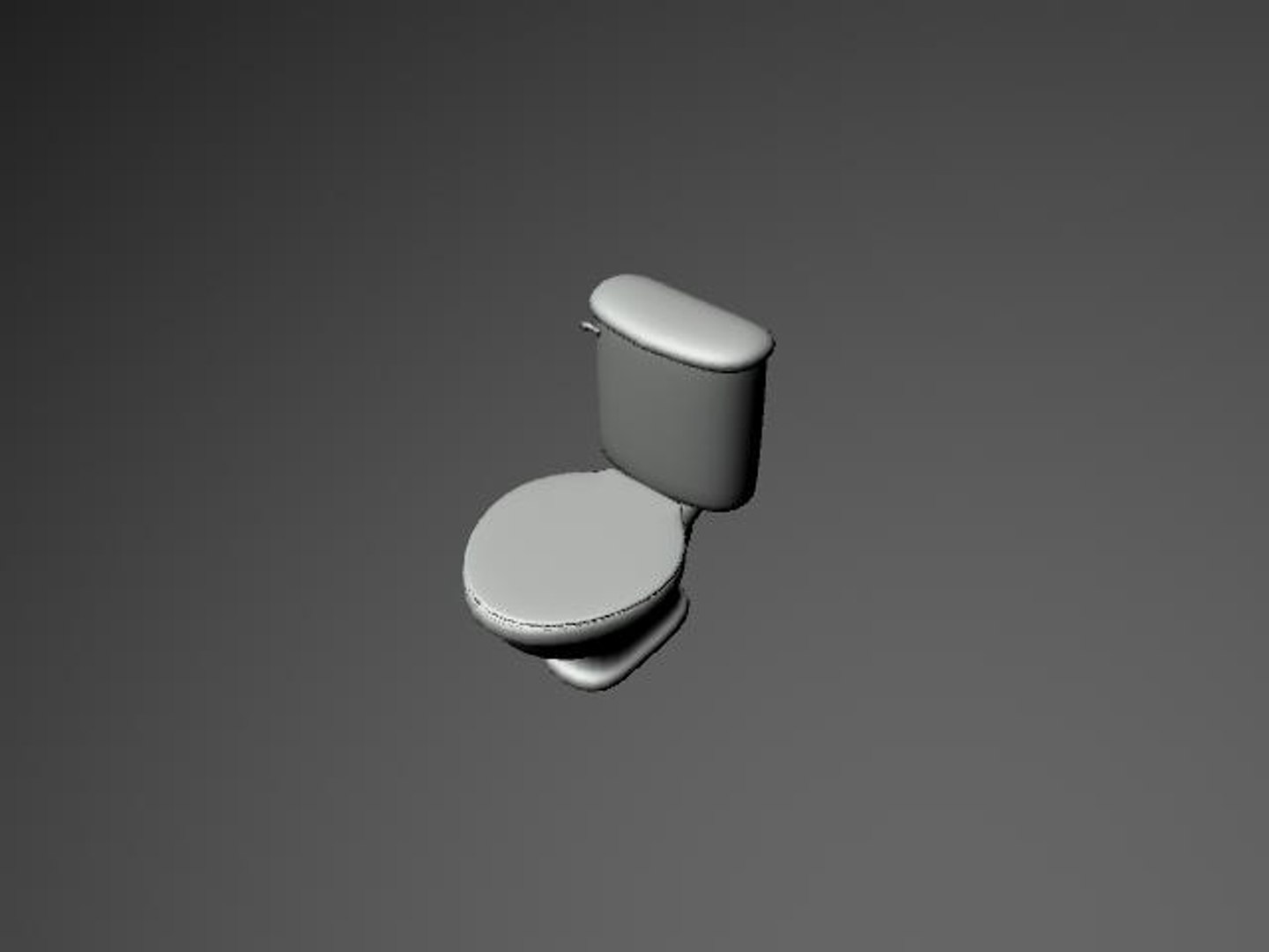 3d Toilet Model