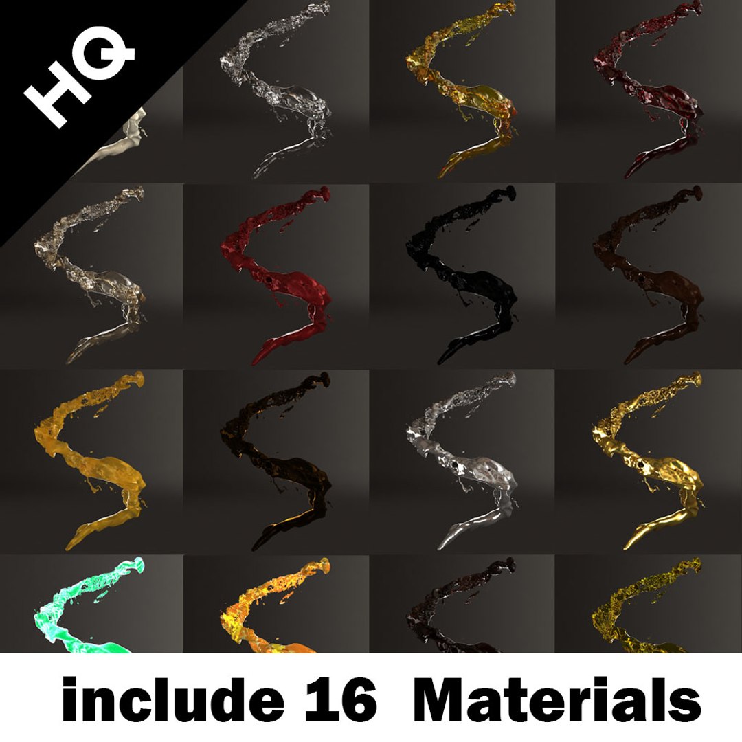 3d Splash Realflow Flow